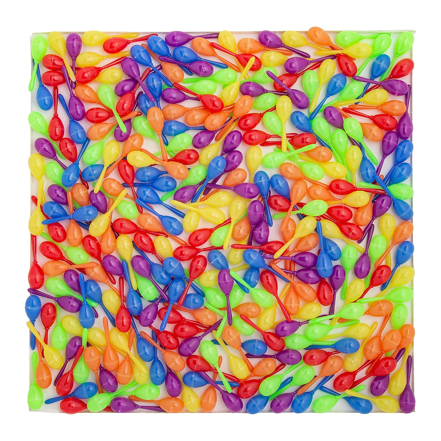 Fun Express Bulk 300 Pieces Mini Bright Maracas - Walmart.com