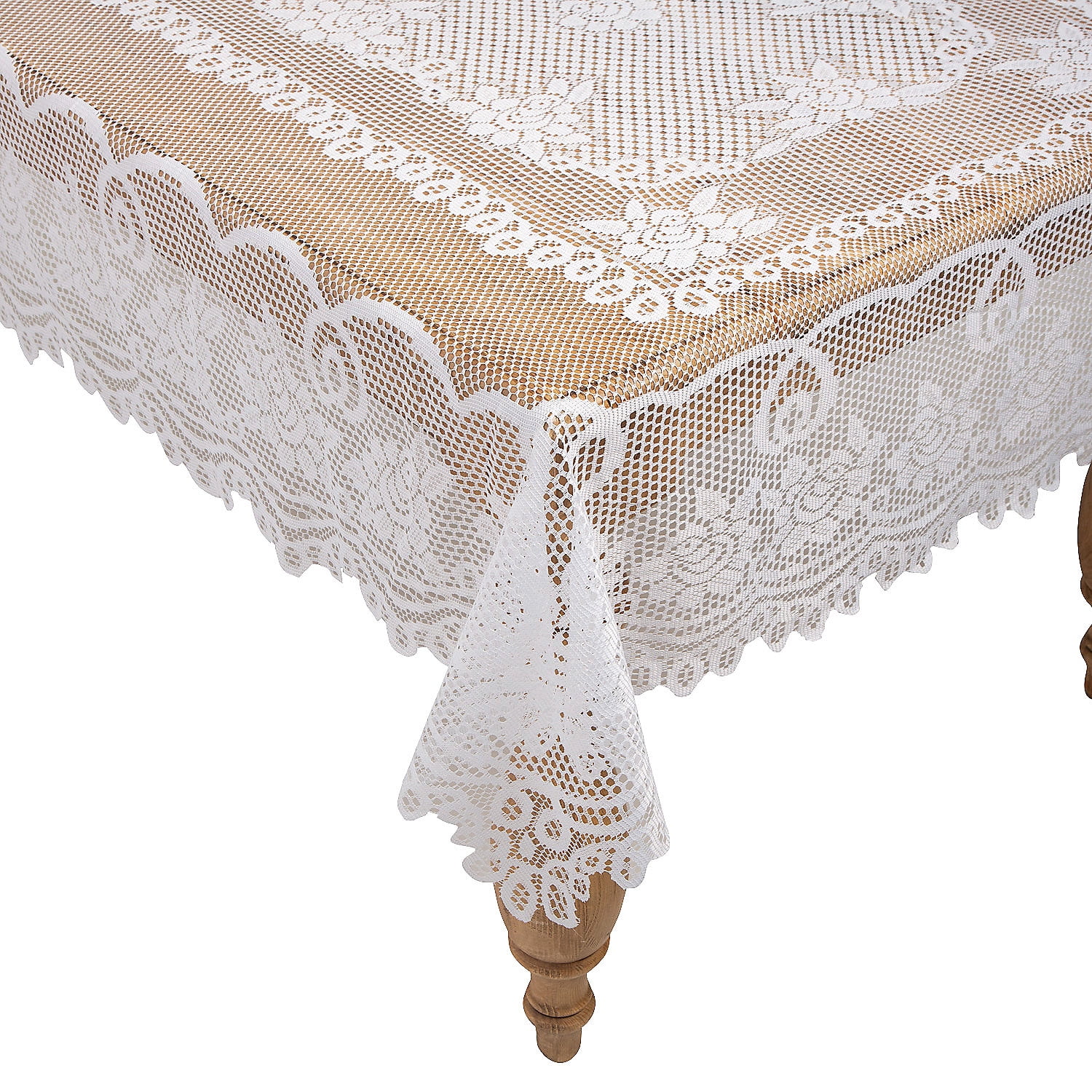 Fun Express Bulk White Lace Tablecloths 12 Count - Walmart.com