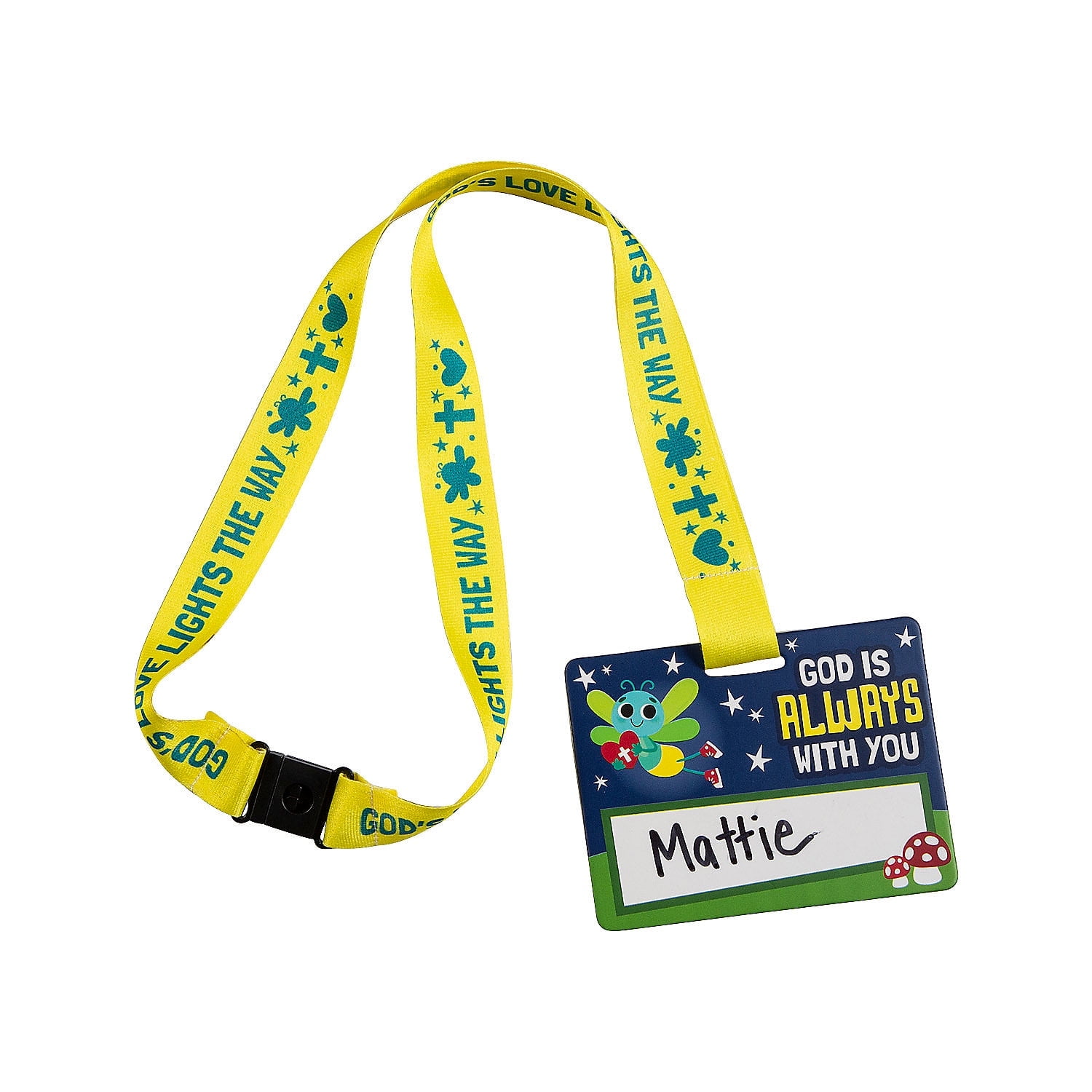 Fun Express Camp VBS Name Tag Breakaway Lanyards - 12 Piece, Vacation ...