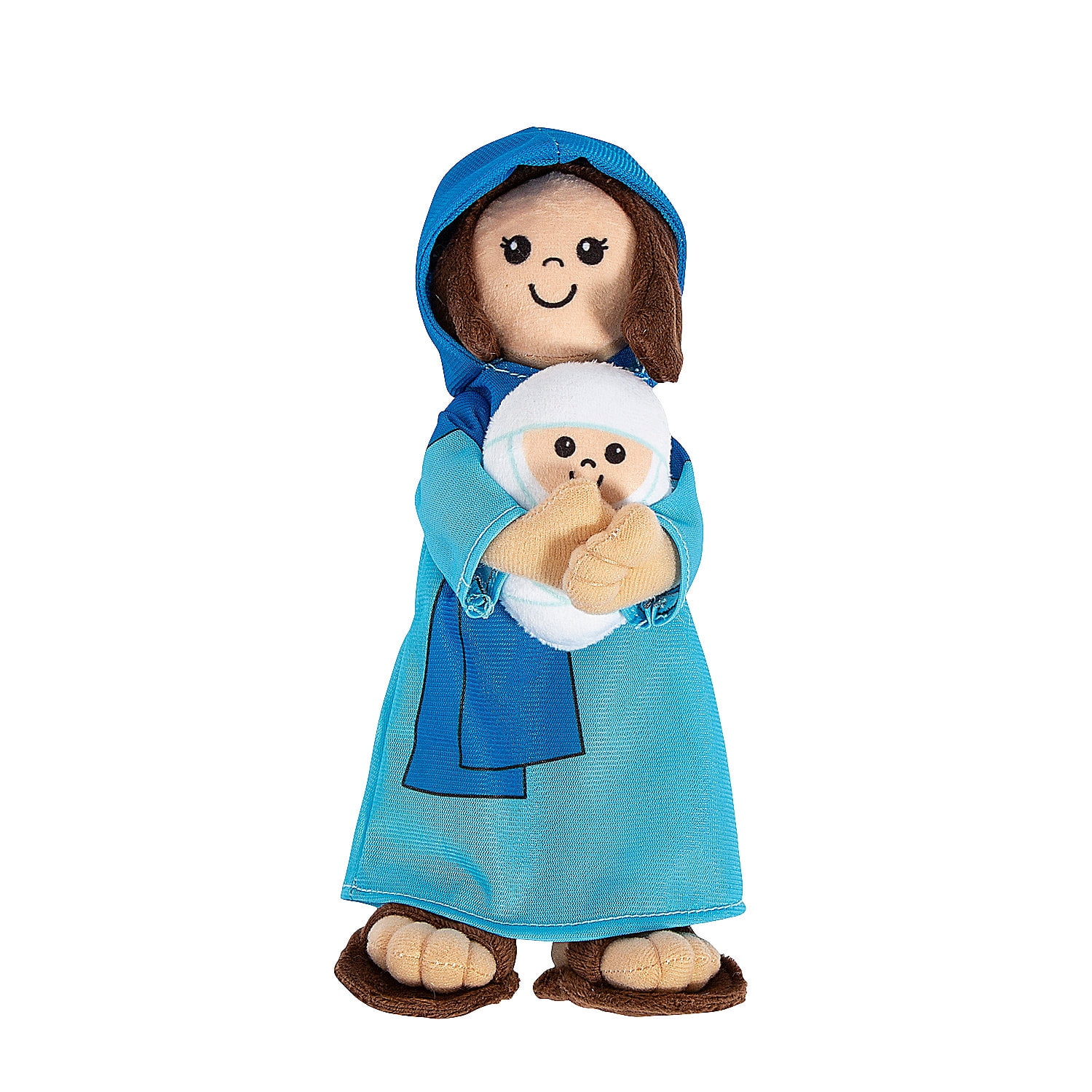 Fun Express Christmas Nativity Stuffed Mary with Baby Jesus - Walmart.com