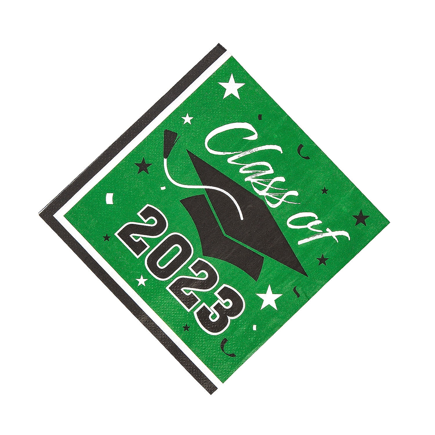 Fun Express Class of 2023 Graduation Green Party Luncheon Napkins Bulk ...