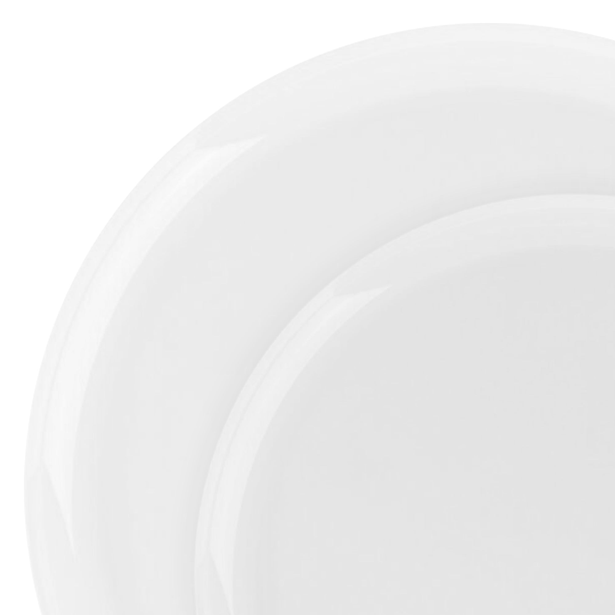 Smarty Clear Flat Round Disposable Plastic Dinnerware Value Set (120 ...