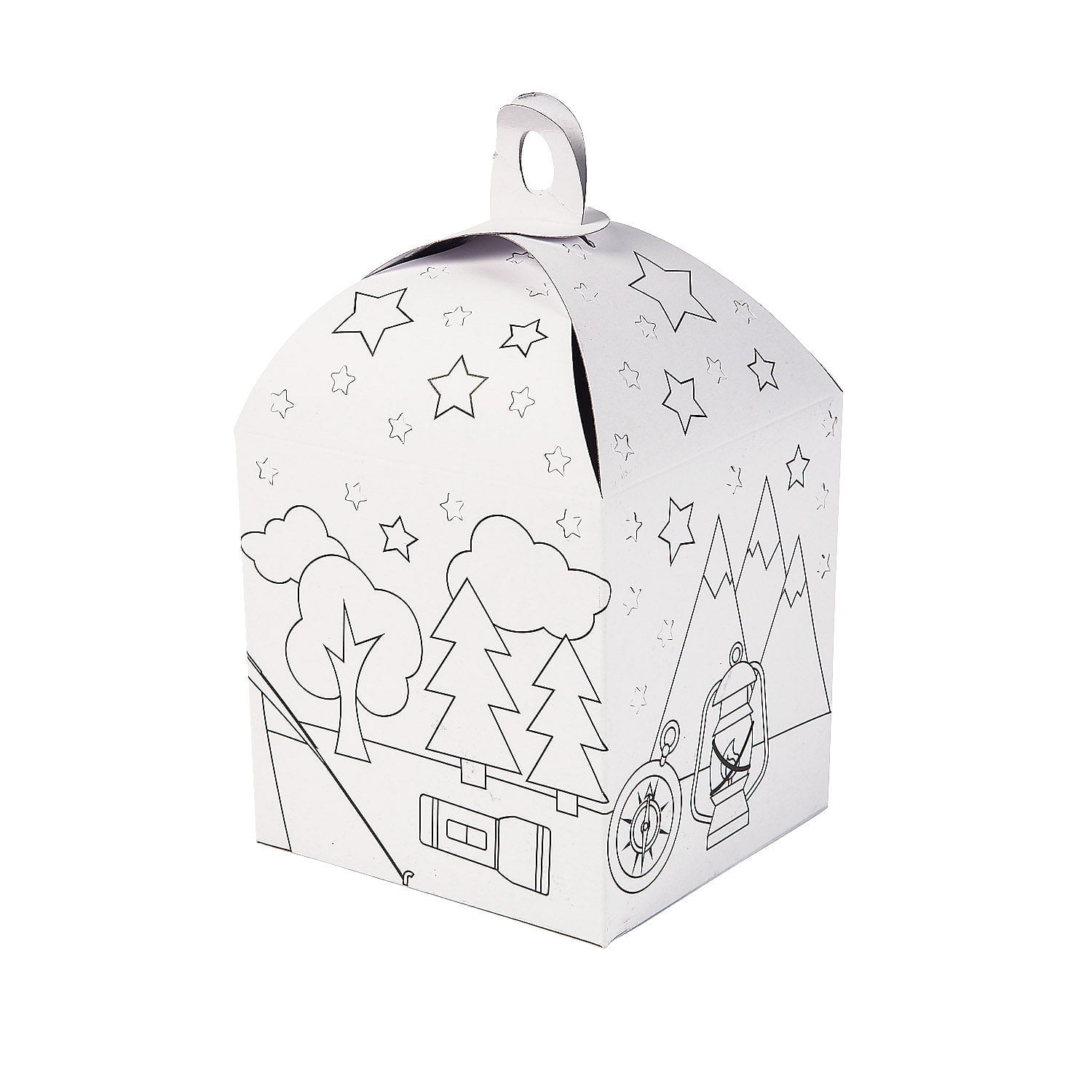 Fun Express Color Your Own Camp Luminaries Craft Kit - Crafting Fun for ...