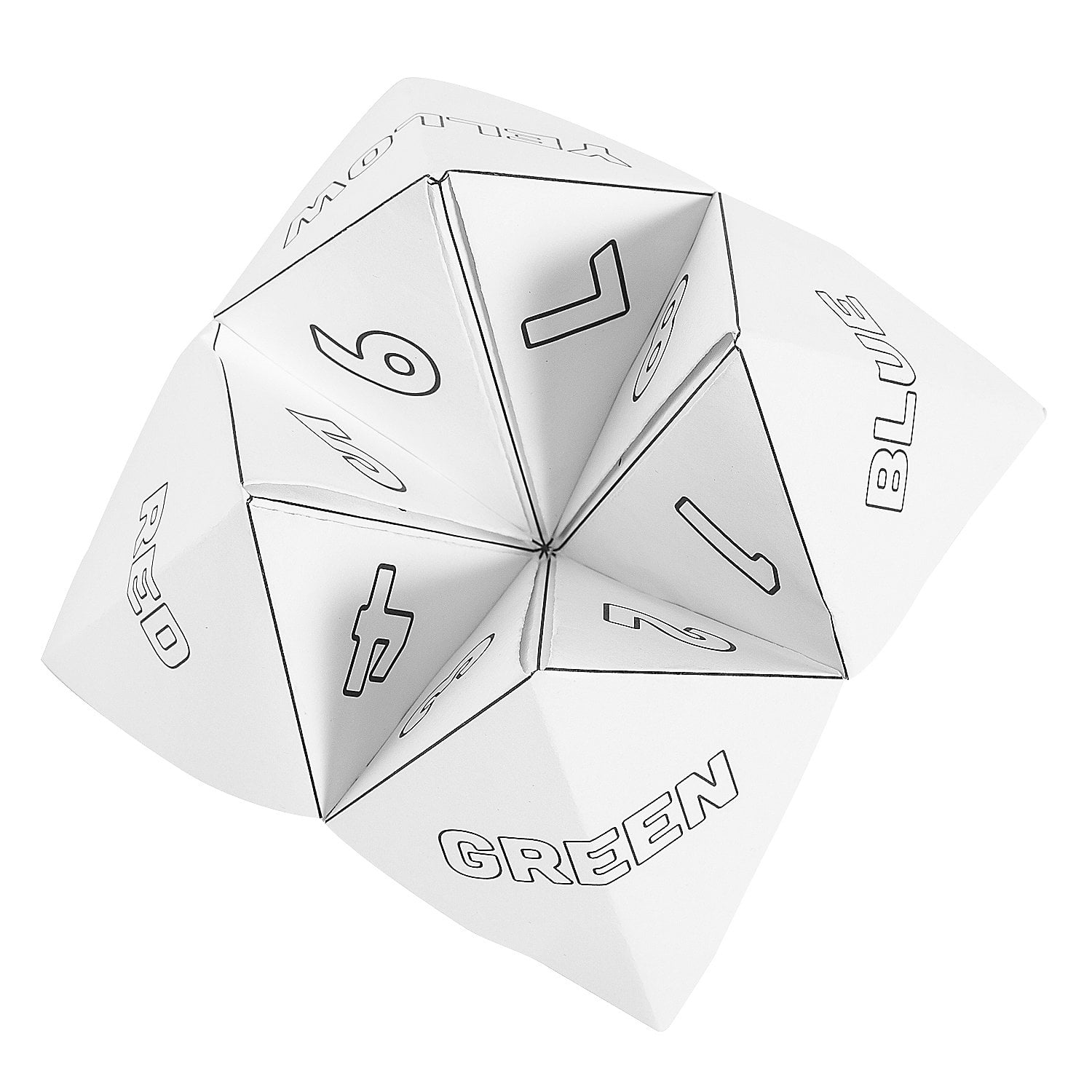Fun Express Color Your Own Conflict Resolution Fortune Teller Games ...