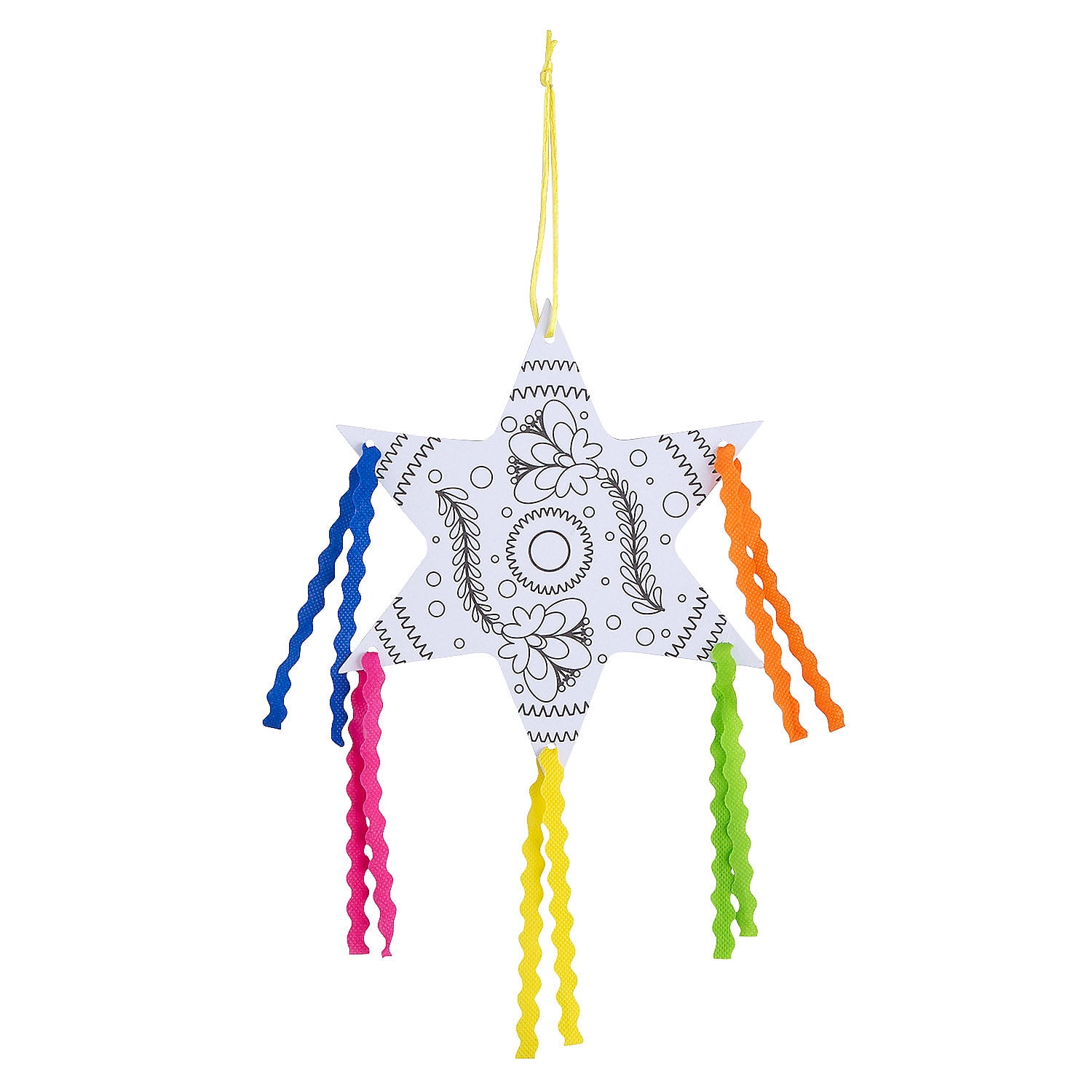 Fun Express Color Your Own Fiesta Star Craft Kit - Makes 12 - Walmart.com