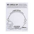 Fun Express Color Your Own Social Emotion Learning Circle of Control ...