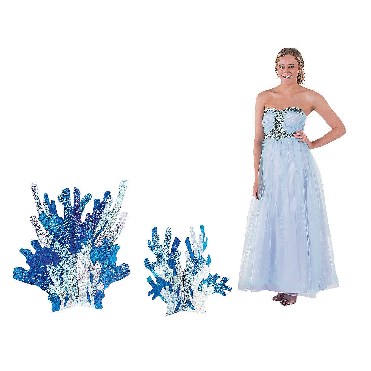 Fun Express Coral Cardboard Stand-Ups, 2 Count - Walmart.com