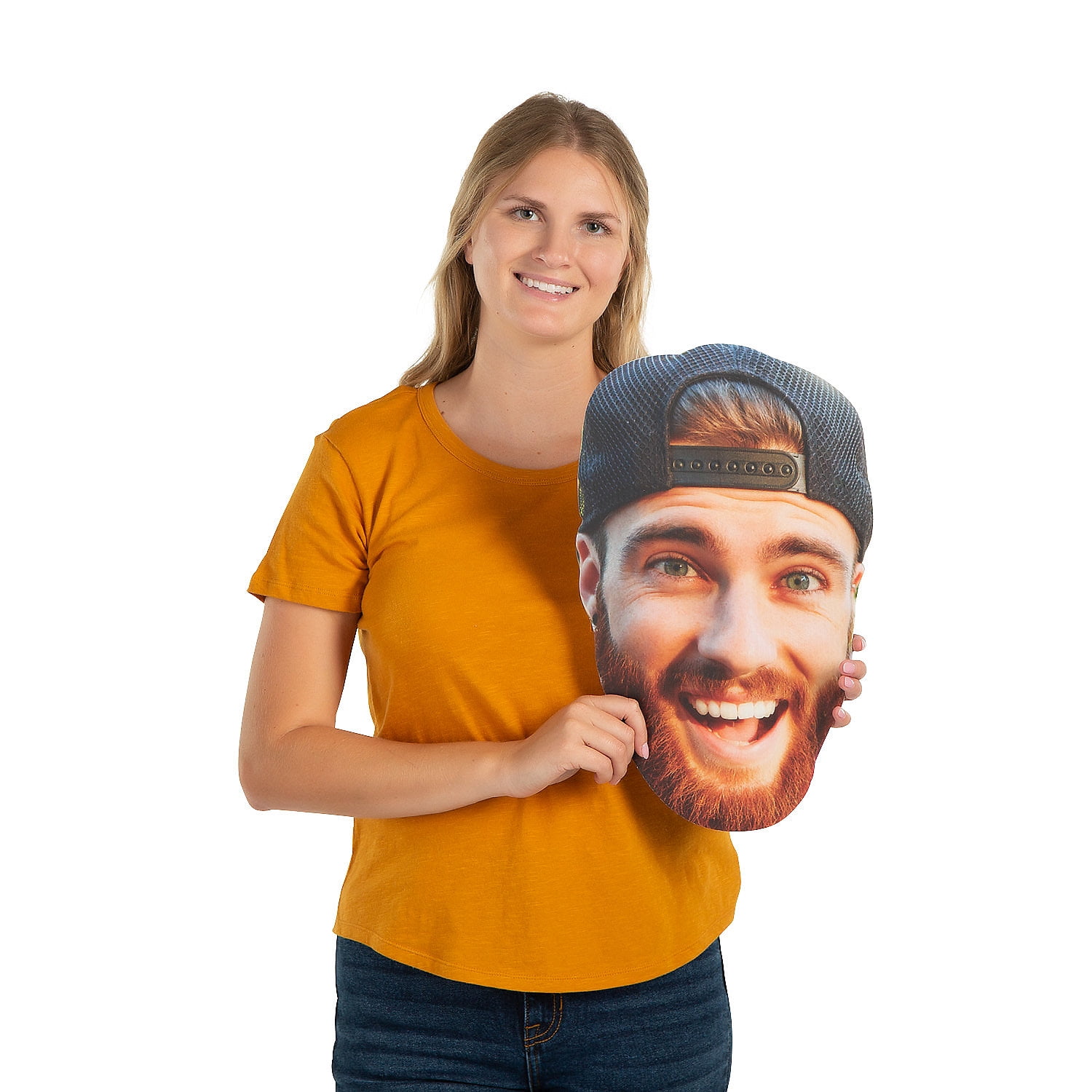 Cardboard Face Cutout