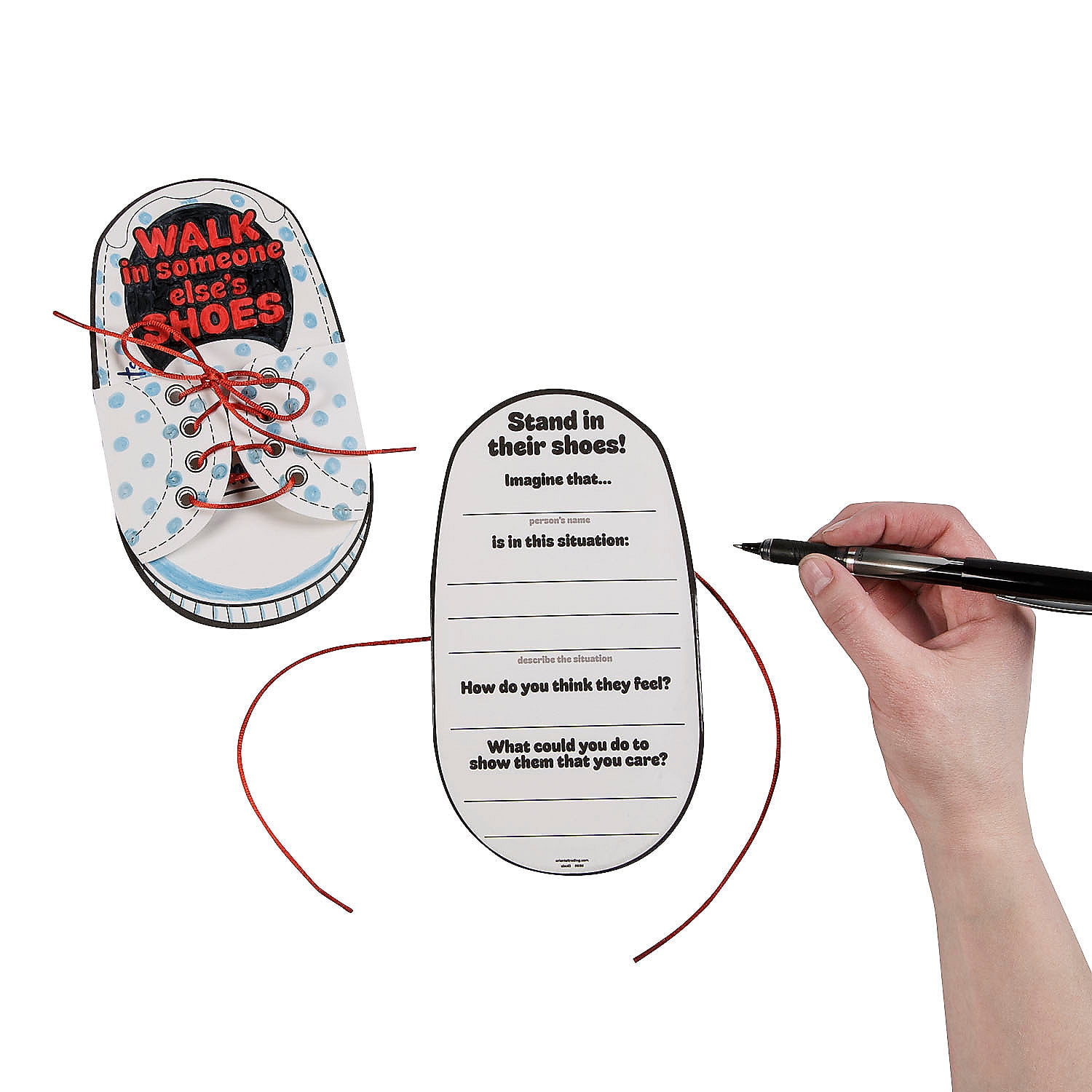 Fun Express DIY Social Emotional Learning Empathy In Their Shoes ...