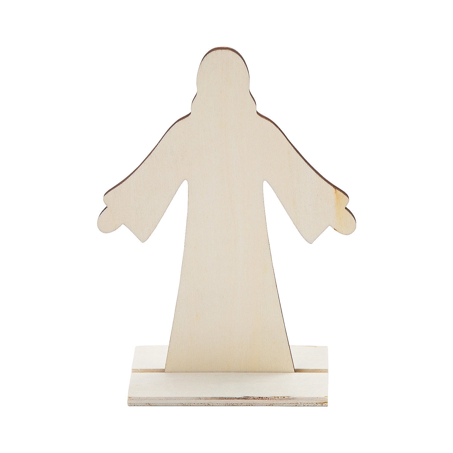 Fun Express DIY Unfinished Wood Jesus Stand-Ups - 12 Pieces - Walmart.com