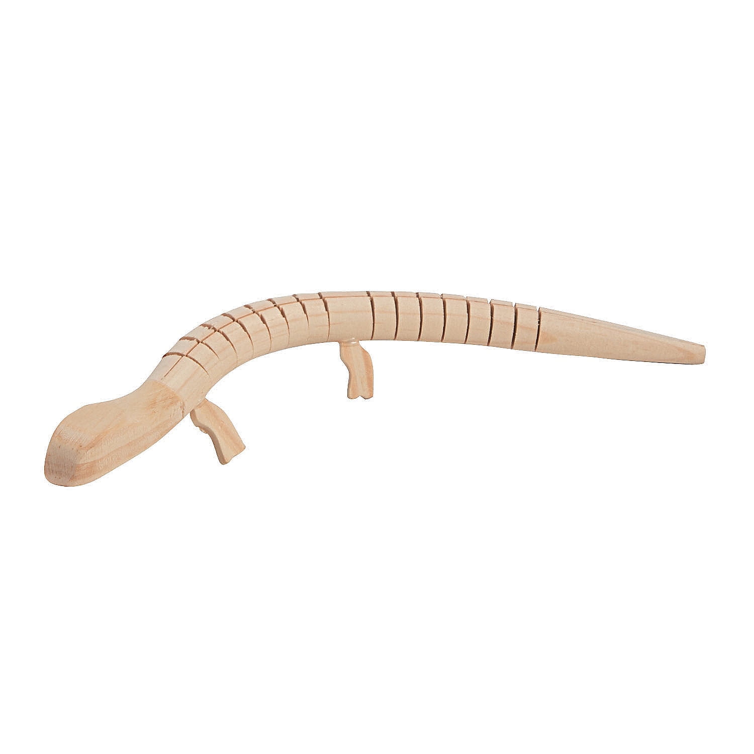 Fun Express DIY Wood Lizards Craft Kit - Paint & Decorate Unfinished ...