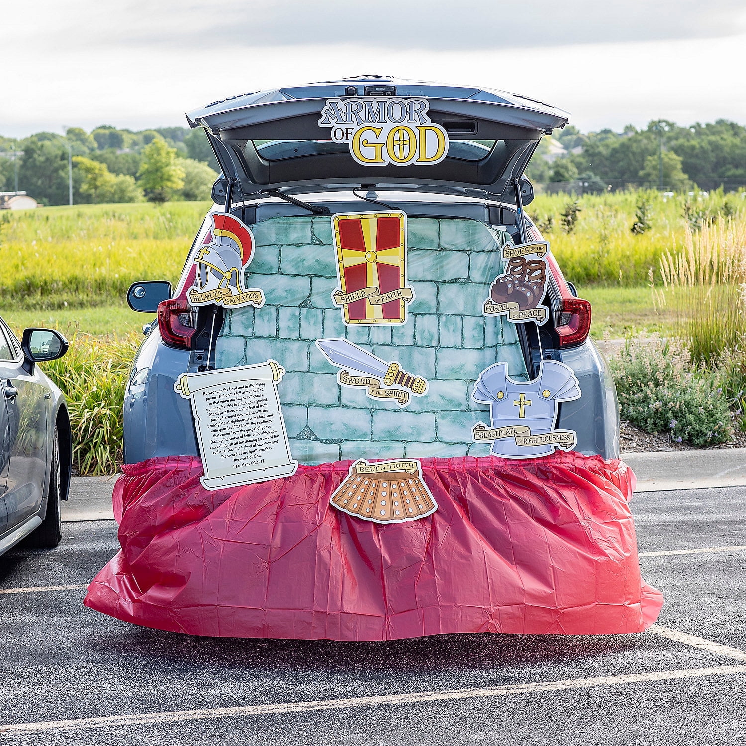 Fun Express Deluxe Religious Armor of God Trunk-or-Treat Decorating Kit ...