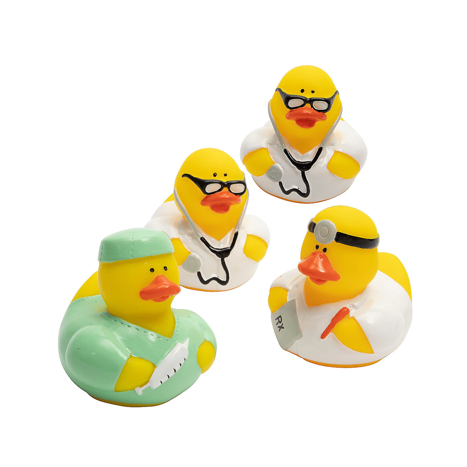 Fun Express, Doctor Rubber Ducks, 12 Pieces, Vinyl Character Toys ...