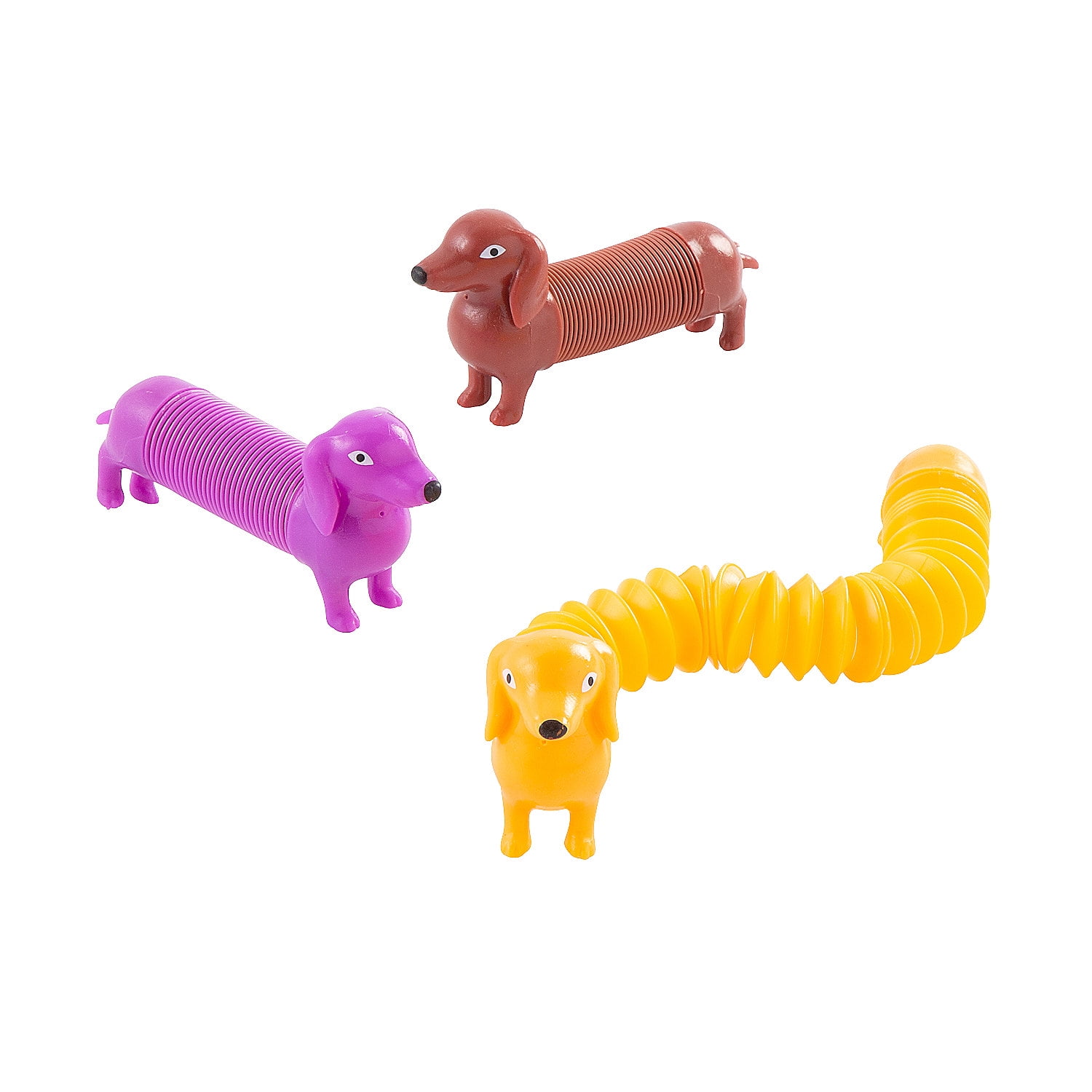 Fun Express Dog Expanding Tube Fidget Toys - 12 Pieces - Walmart.com