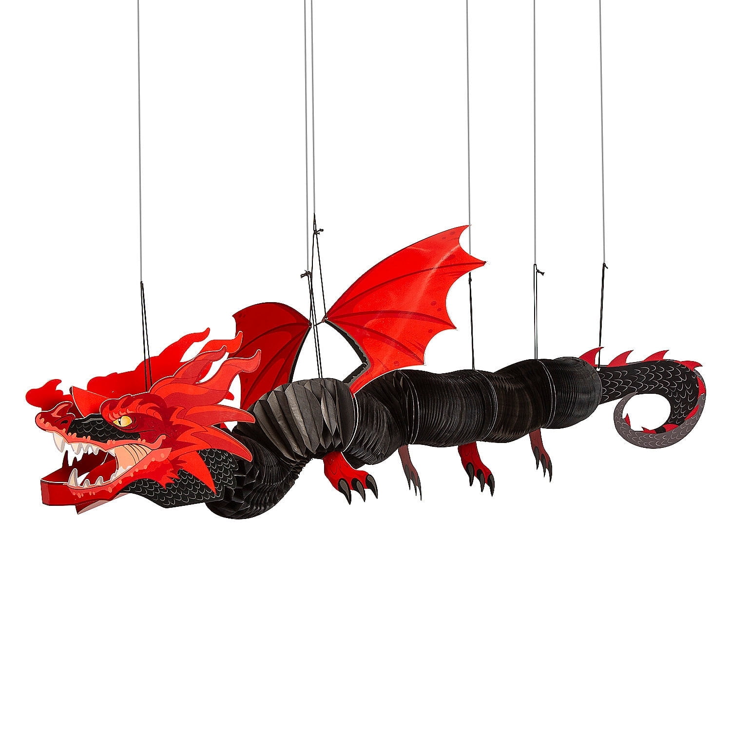 Fun Express Dragon Party Dragon in Flight Ceiling Decoration - Walmart.com
