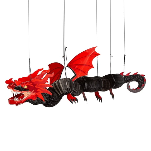 Fun Express Dragon Party Dragon in Flight Ceiling Decoration - Walmart.com
