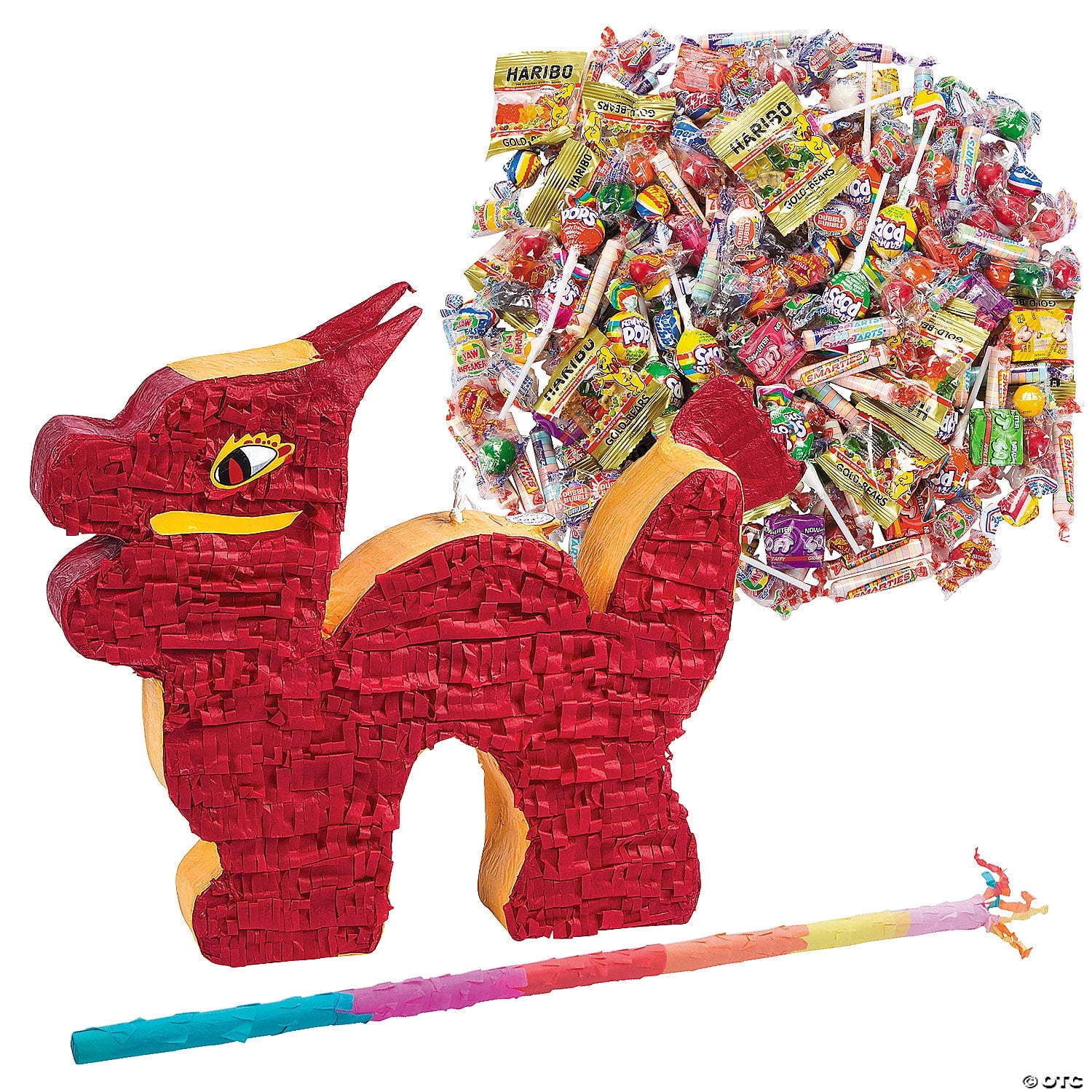 Fun Express Dragon Piñata Kit - 208 Pieces - Walmart.com