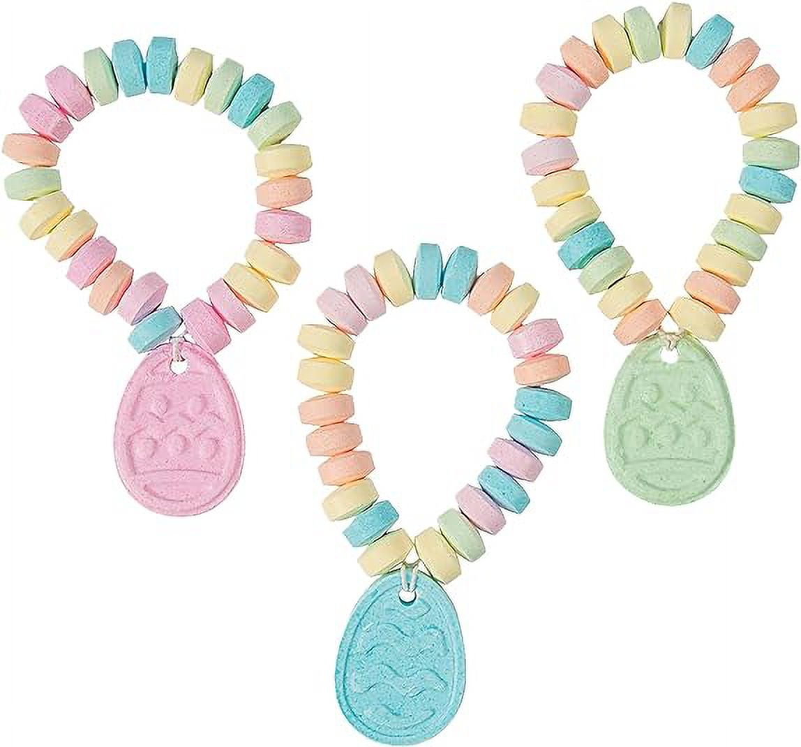 Fun Express Easter Egg Candy Bracelets (Set of 12) - Individually ...
