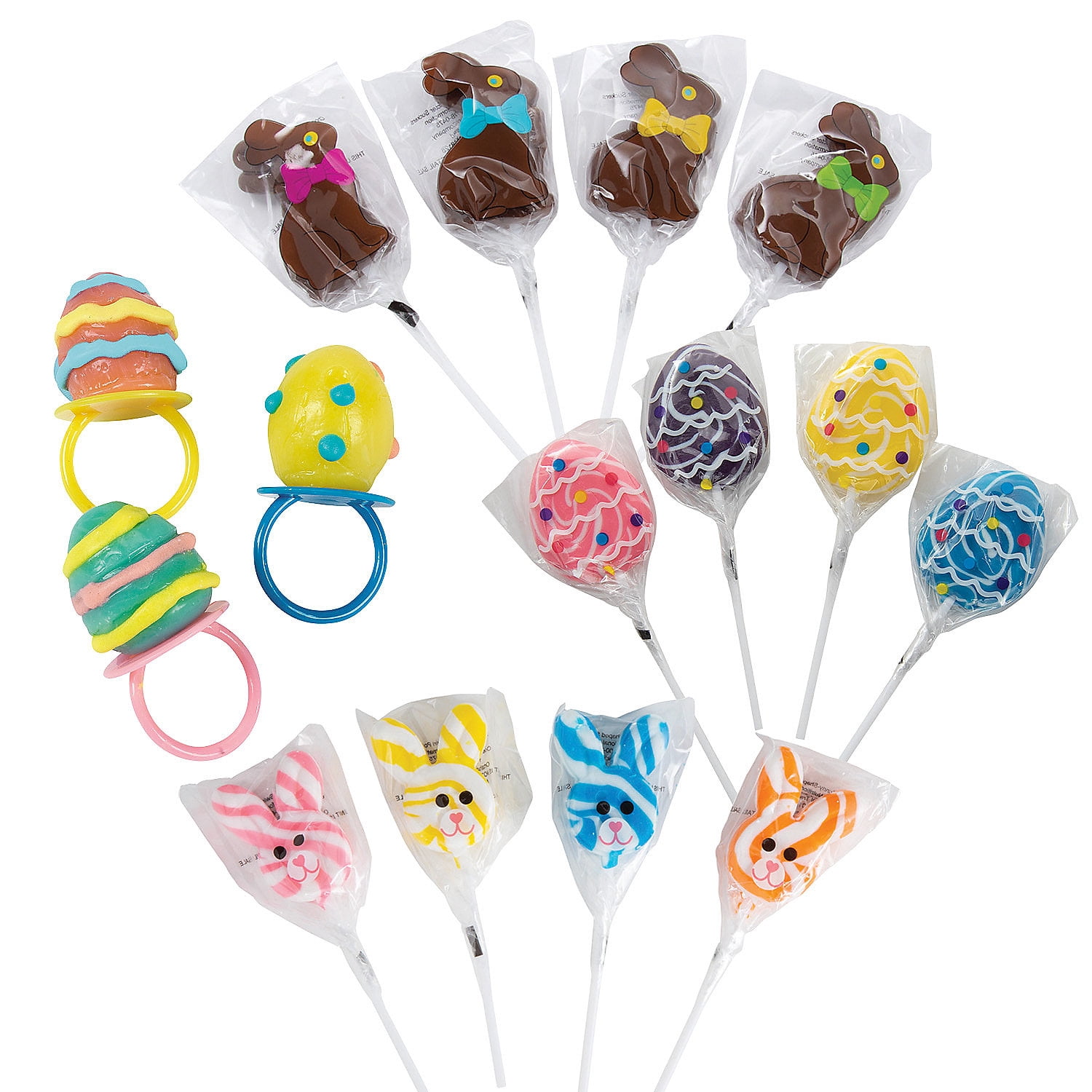 Fun Express Easter Lollipop Assortment - 48 Pieces - Walmart.com