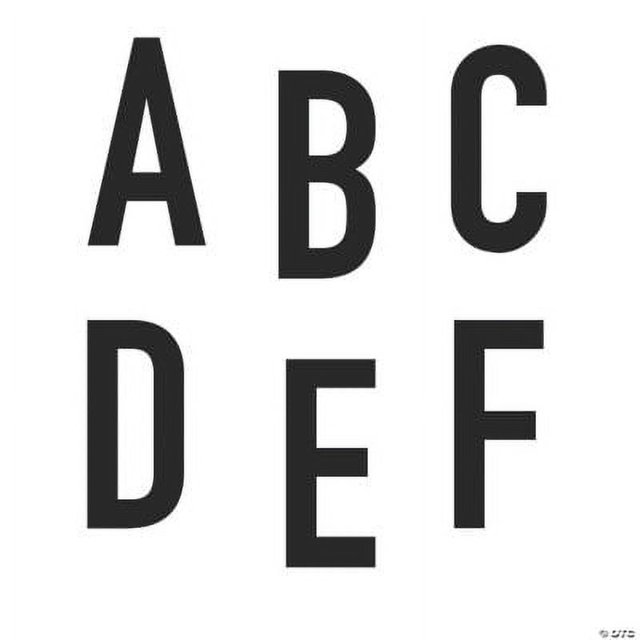 Fun Express Educational Jumbo Alphabet Letters Bulletin Board ...