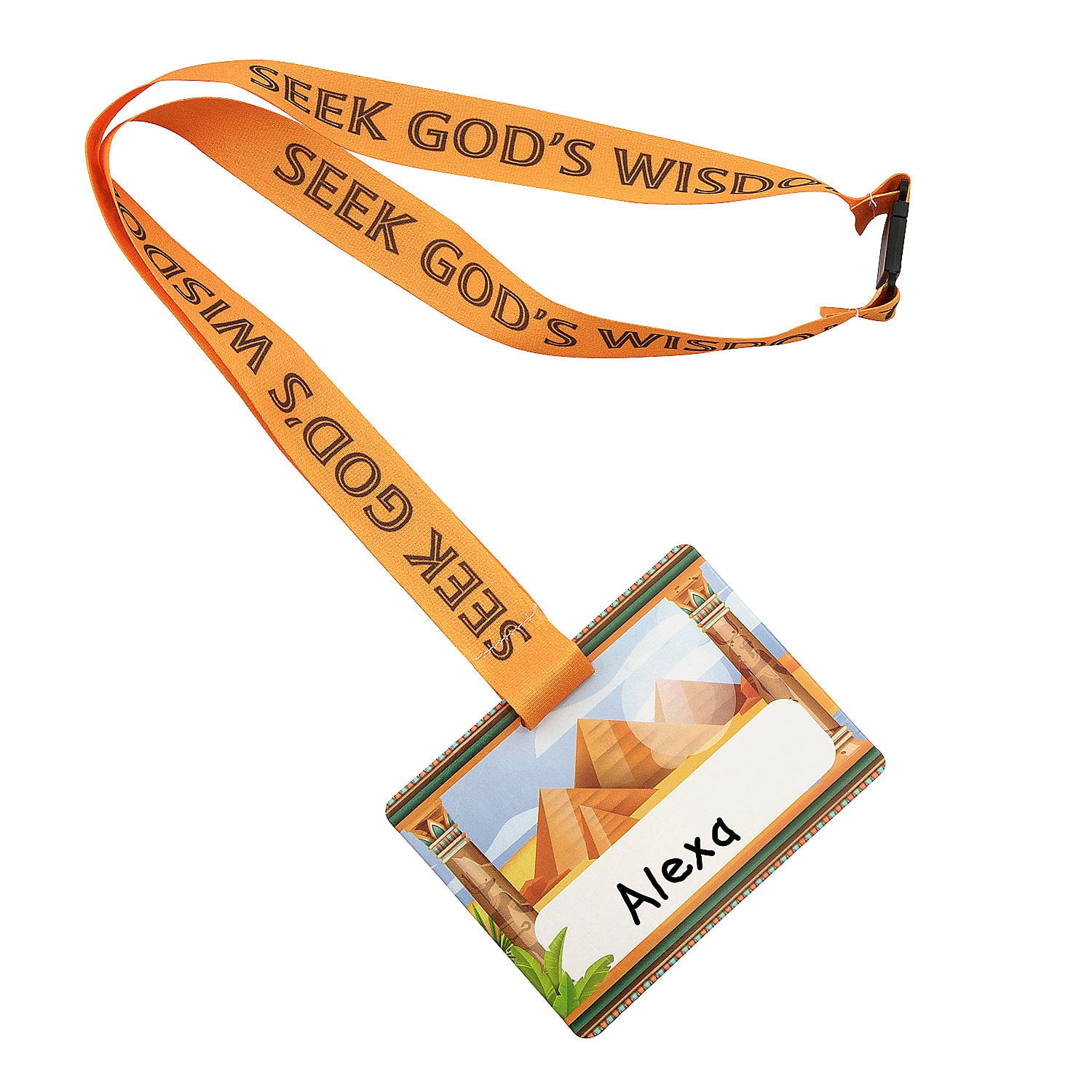Fun Express Egyptian VBS Name Tag Breakaway Lanyards - 12 Pc. - Walmart.com