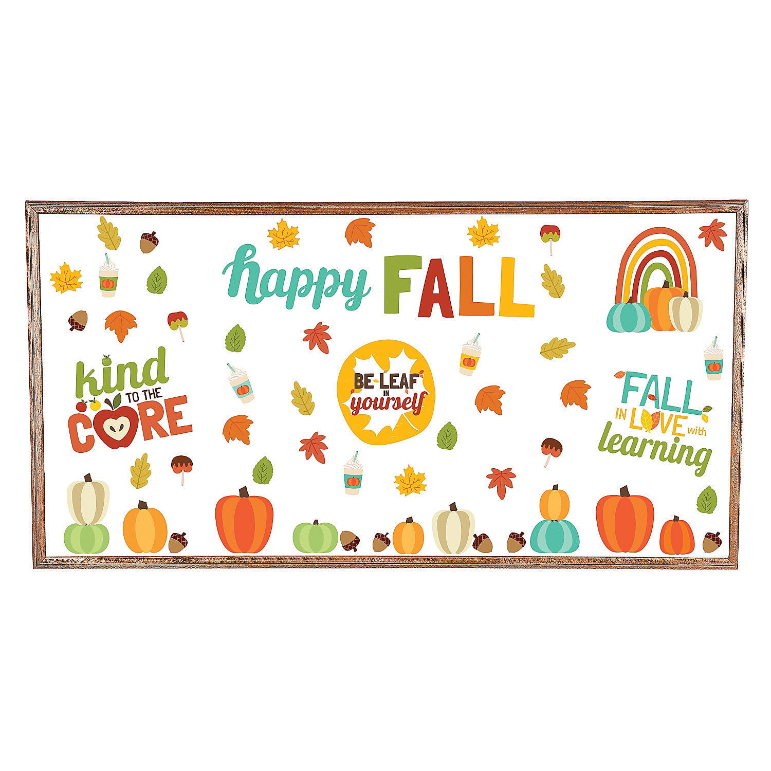 Fun Express Fall Classroom Decorating Set - 60 Pc. - Walmart.com