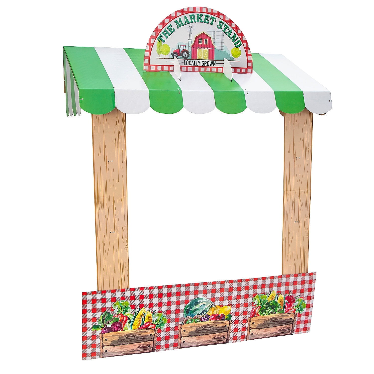 Fun Express Farmers Market Tabletop Hut Decor - 5 Pieces - Walmart.com