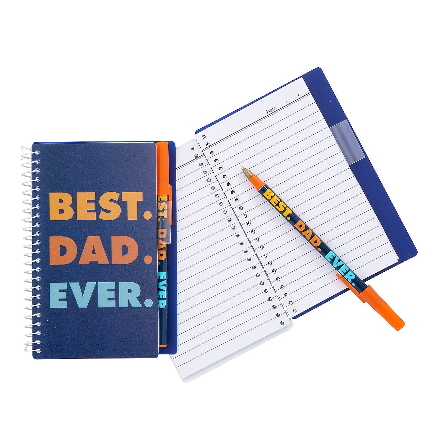 Fun Express Father’s Day Best Dad Ever Spiral Notebooks with Pens - 12 ...