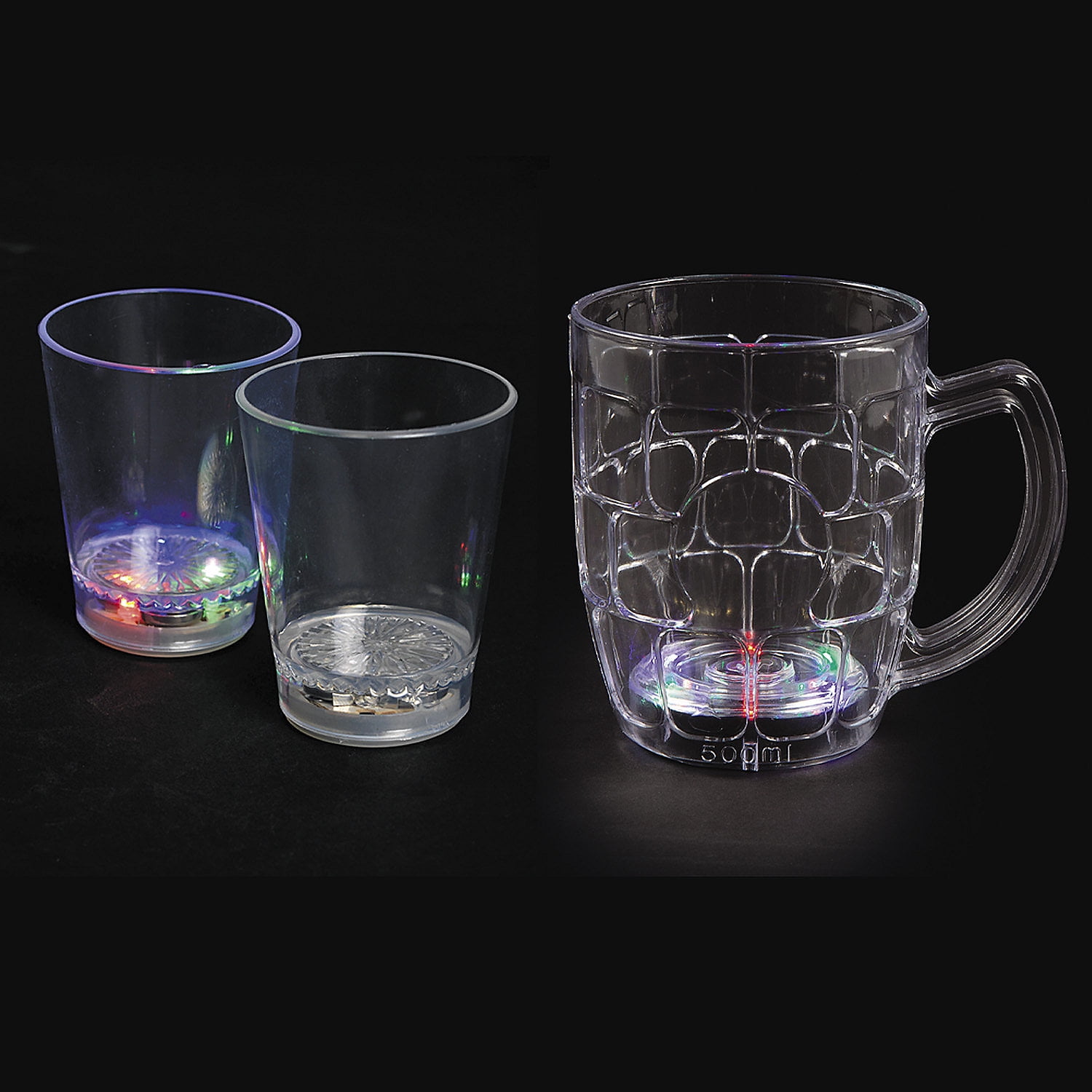 Fun Express Flashing Beer Mug & Shot Glasses Kit for 6 - Walmart.com