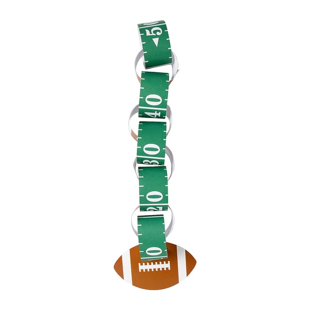Fun Express Football Countdown Chain Craft Kit - Makes 12 - Walmart.com