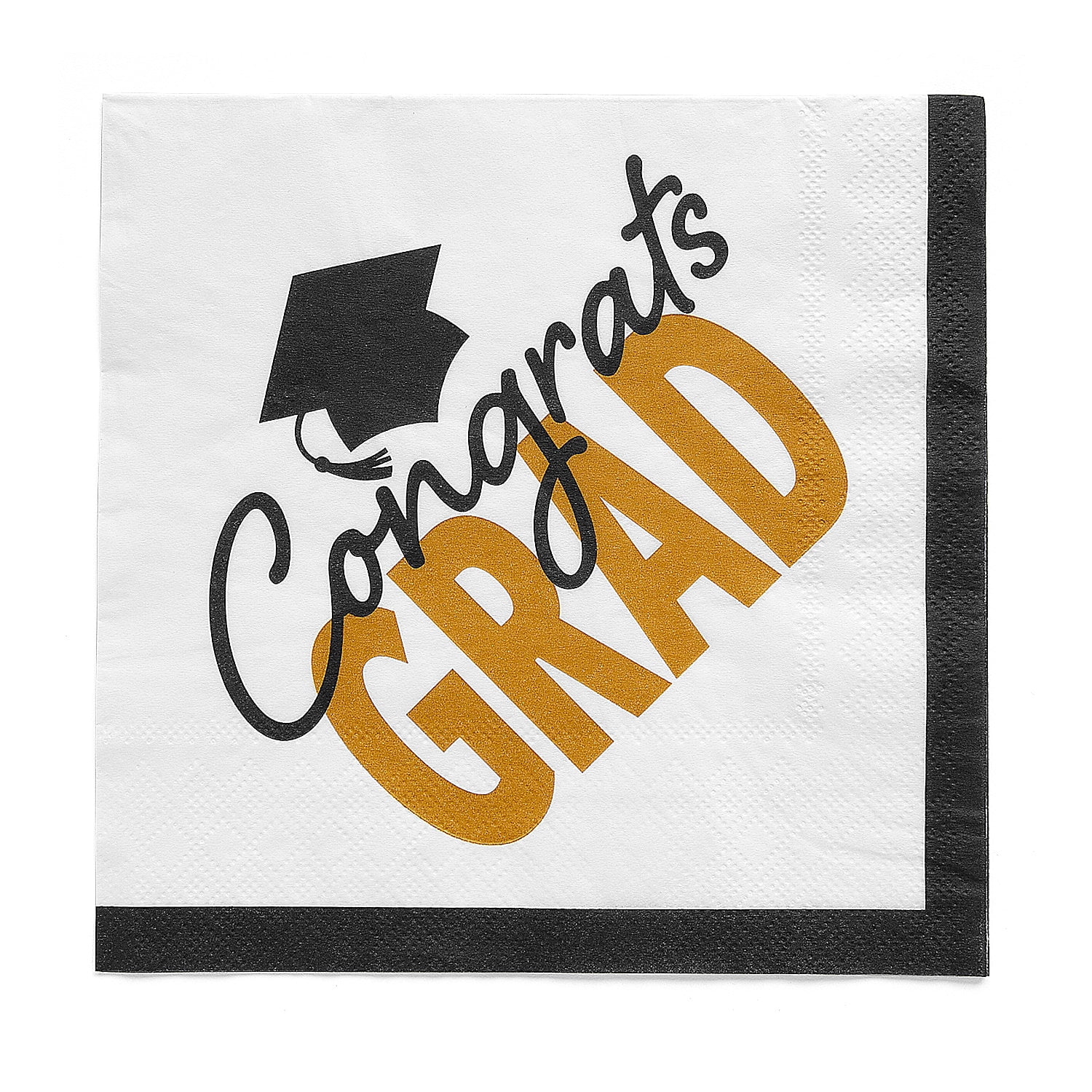 Fun Express Graduation Congrats Grad Paper Luncheon Napkins 6 1/2 ...