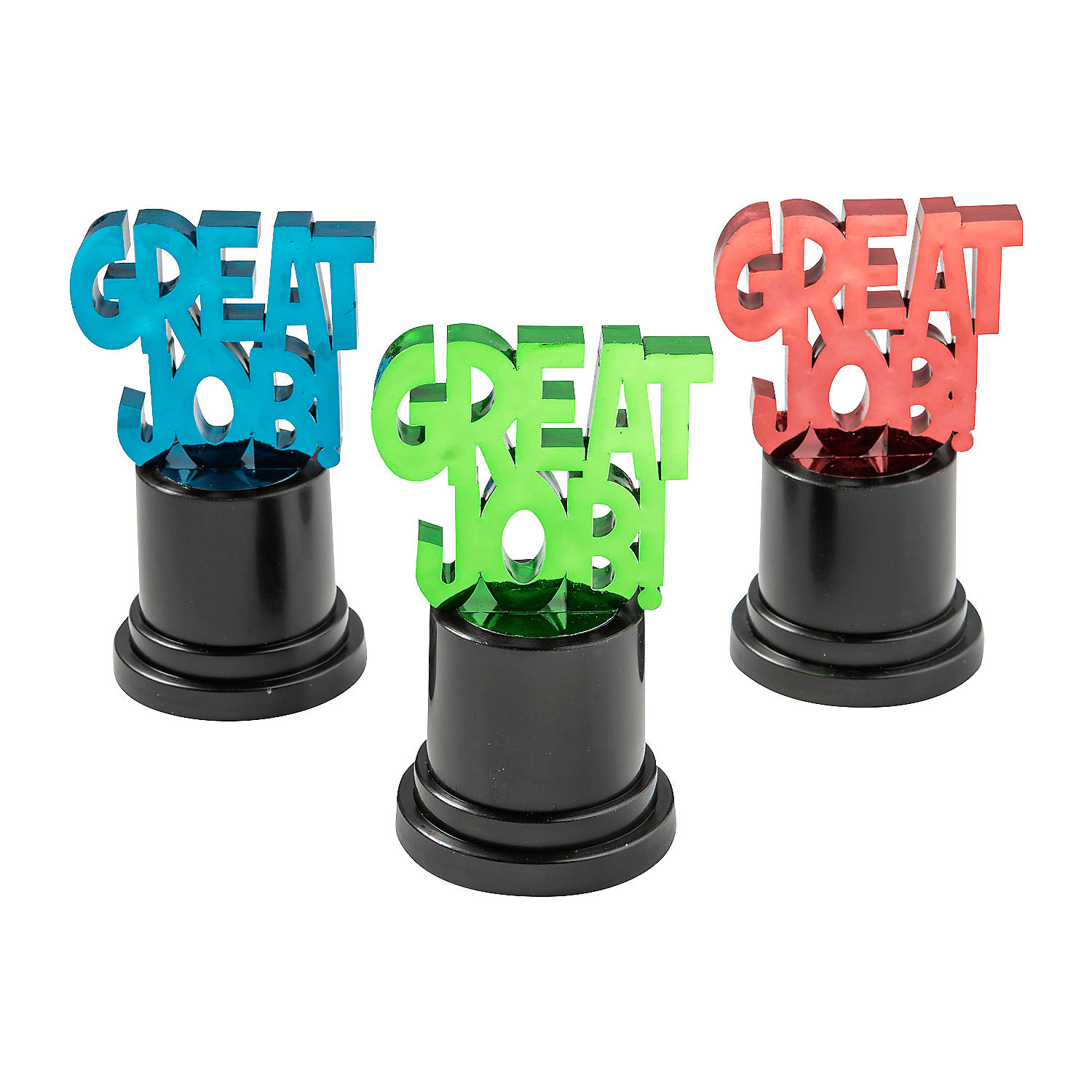 Fun Express Great Job" Award Trophies Stationery, 12 Pieces - Walmart.com