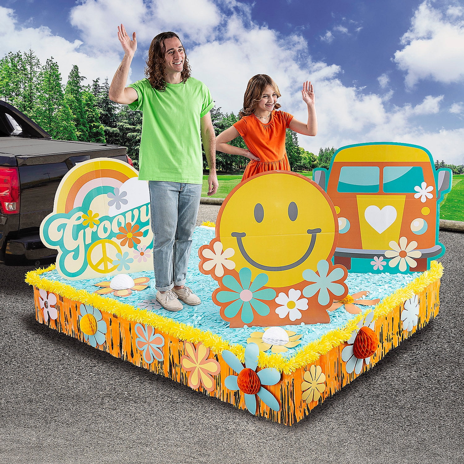Fun Express Groovy Parade Float Decorating Kit 23 Pieces - Walmart.com