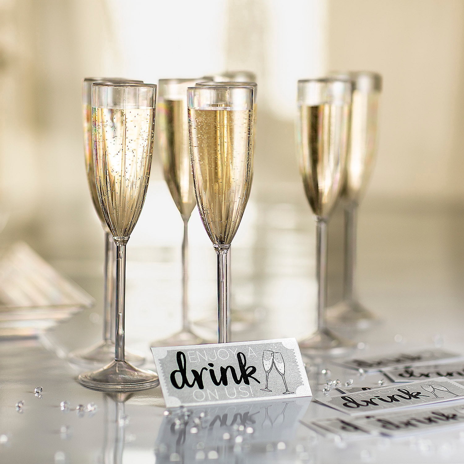 Fun Express Have a Drink On Us Wedding Kit 196 Pc - Walmart.com