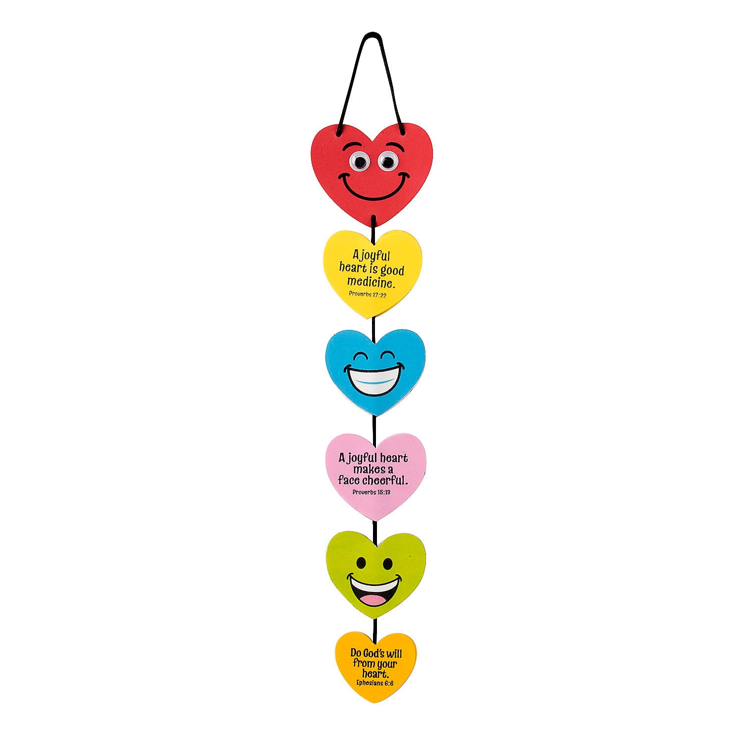 Fun Express, Heartfelt Crafts, Valentine's Day, Joyful Heart Mobile ...