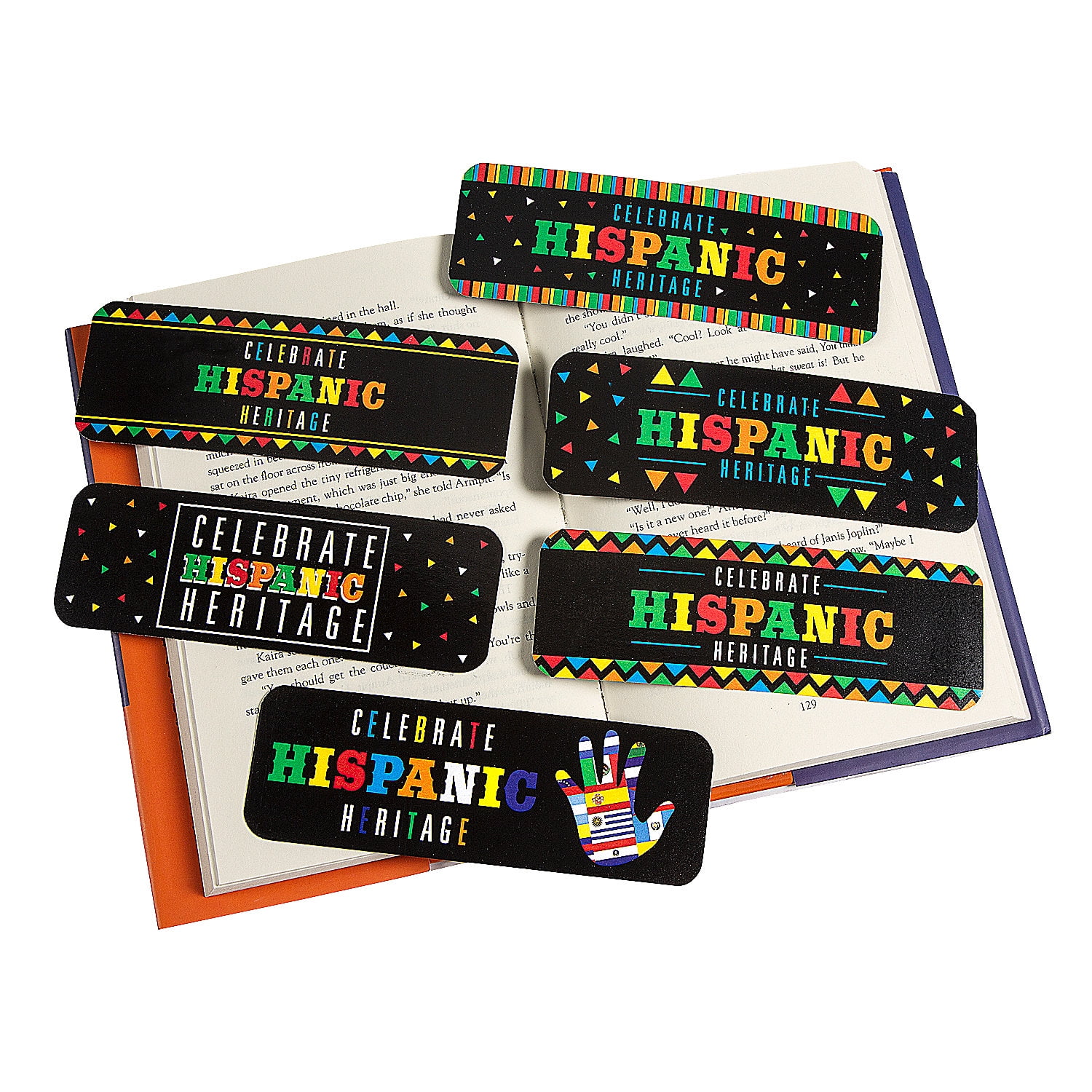 Fun Express Hispanic Heritage Bookmarks - 24 Pieces - Walmart.com