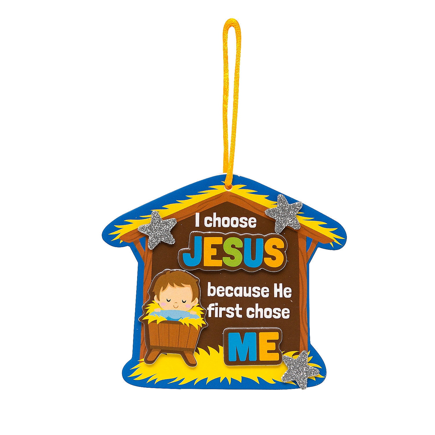 Fun Express I Choose Jesus Ornament Craft Kit - Makes 12 - Walmart.com