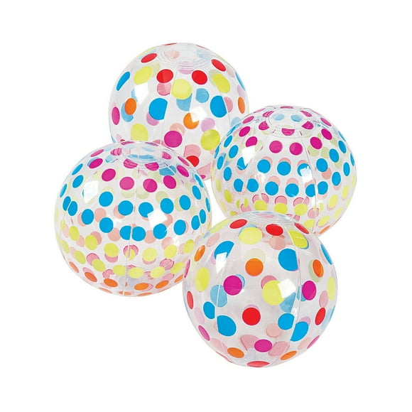 Mini Beach Balls and Water Toys for Summer Pool and Beach Fun