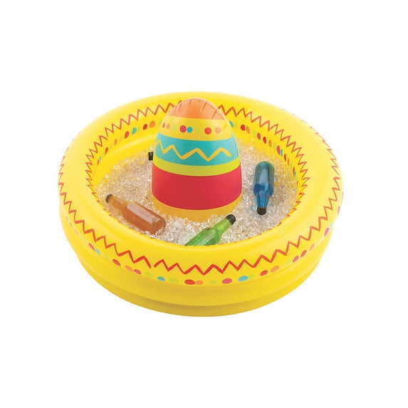 Fun Express Inflatable Fiesta Sombrero Cooler - Walmart.com