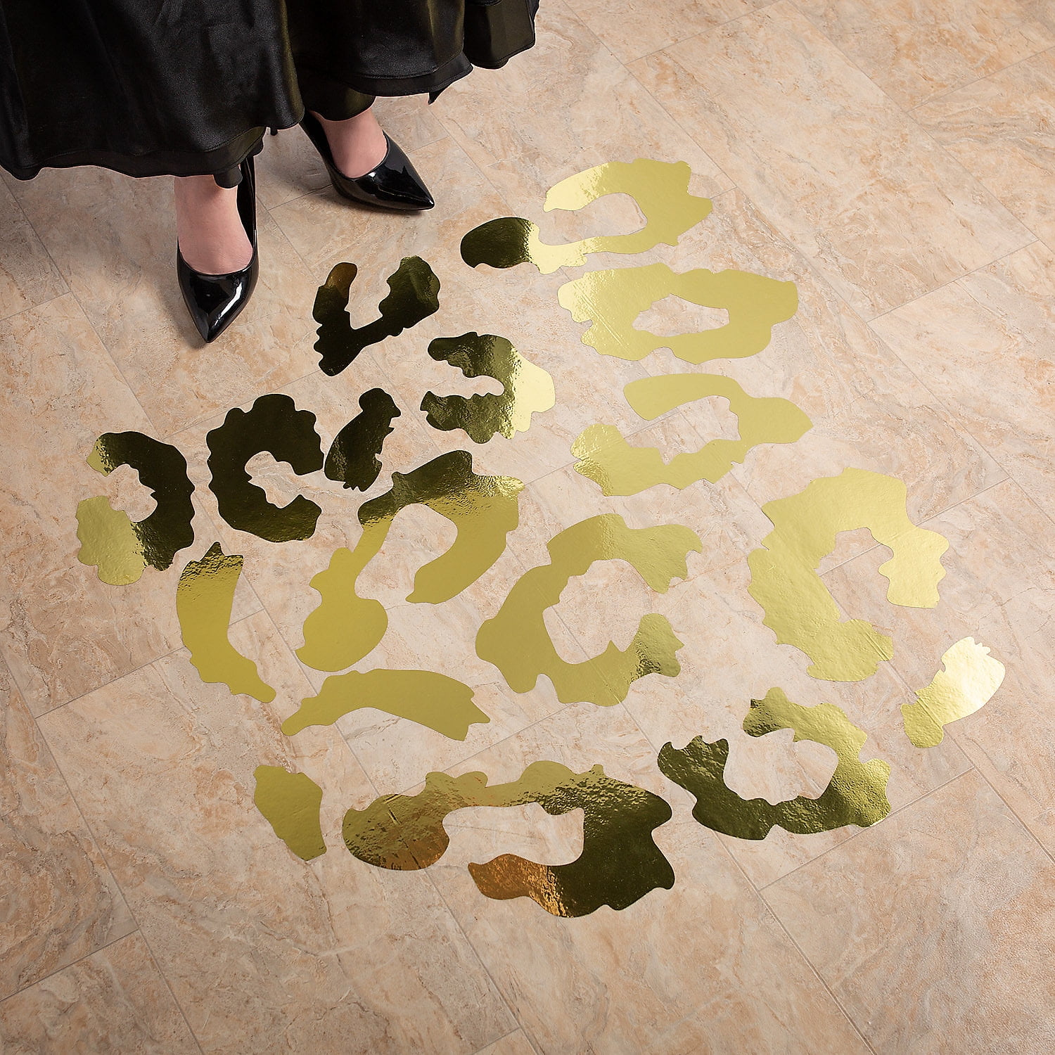 Fun Express Jungle Nights Floor Decals - 34 Pc. - Walmart.com