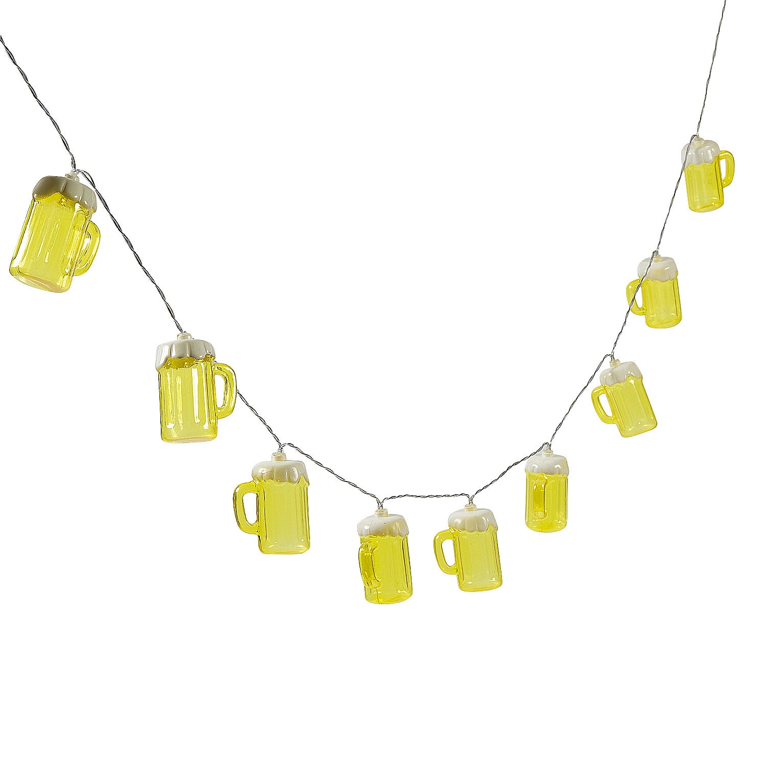 LED Oktoberfest Beer Mug String Lights - Walmart.com