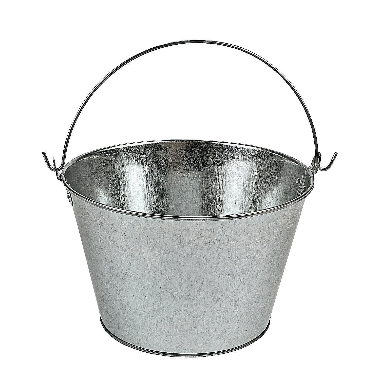 Fun Express - Large Galvanized Pail for Wedding - Party Supplies ...