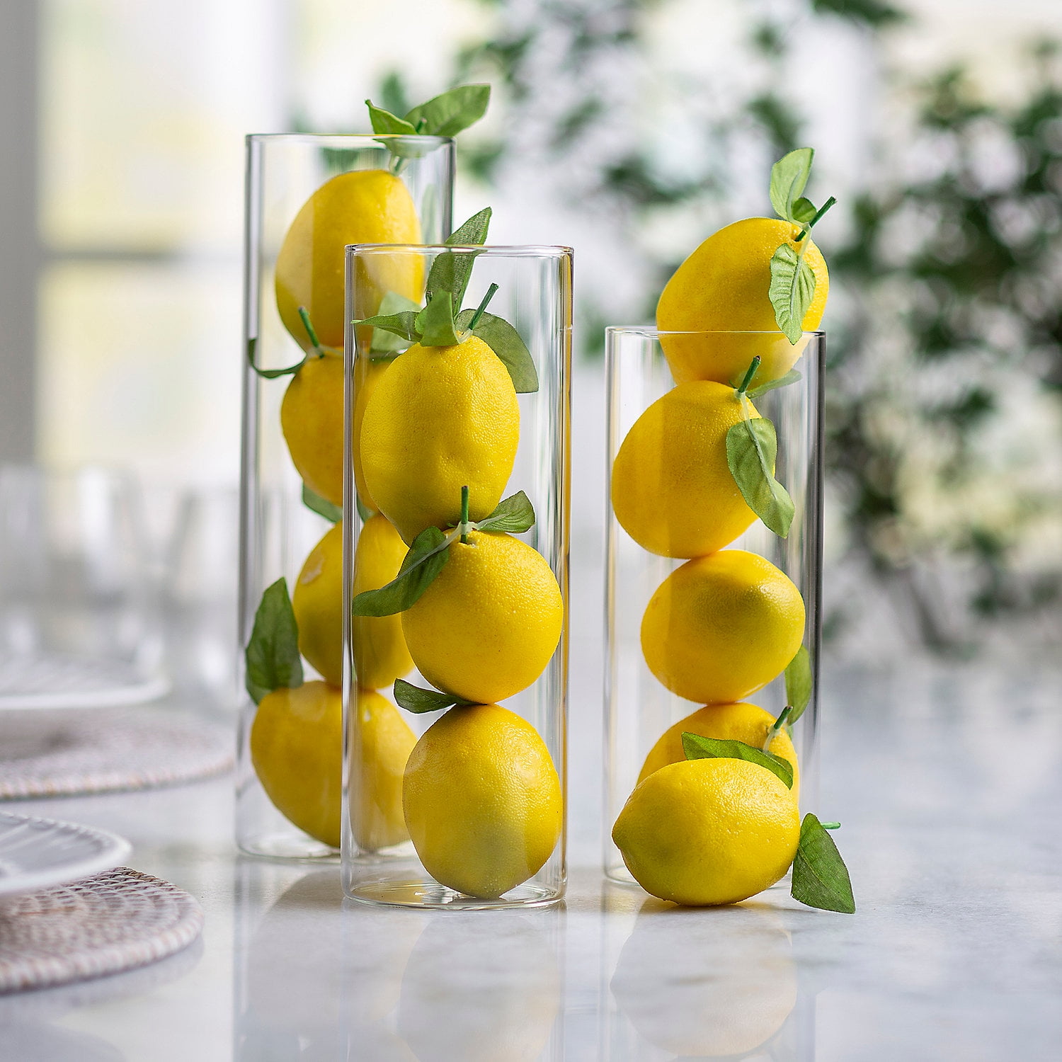 Fun Express Lemon & Clear Vase Decorating Kit - 15 Pieces - Walmart ...