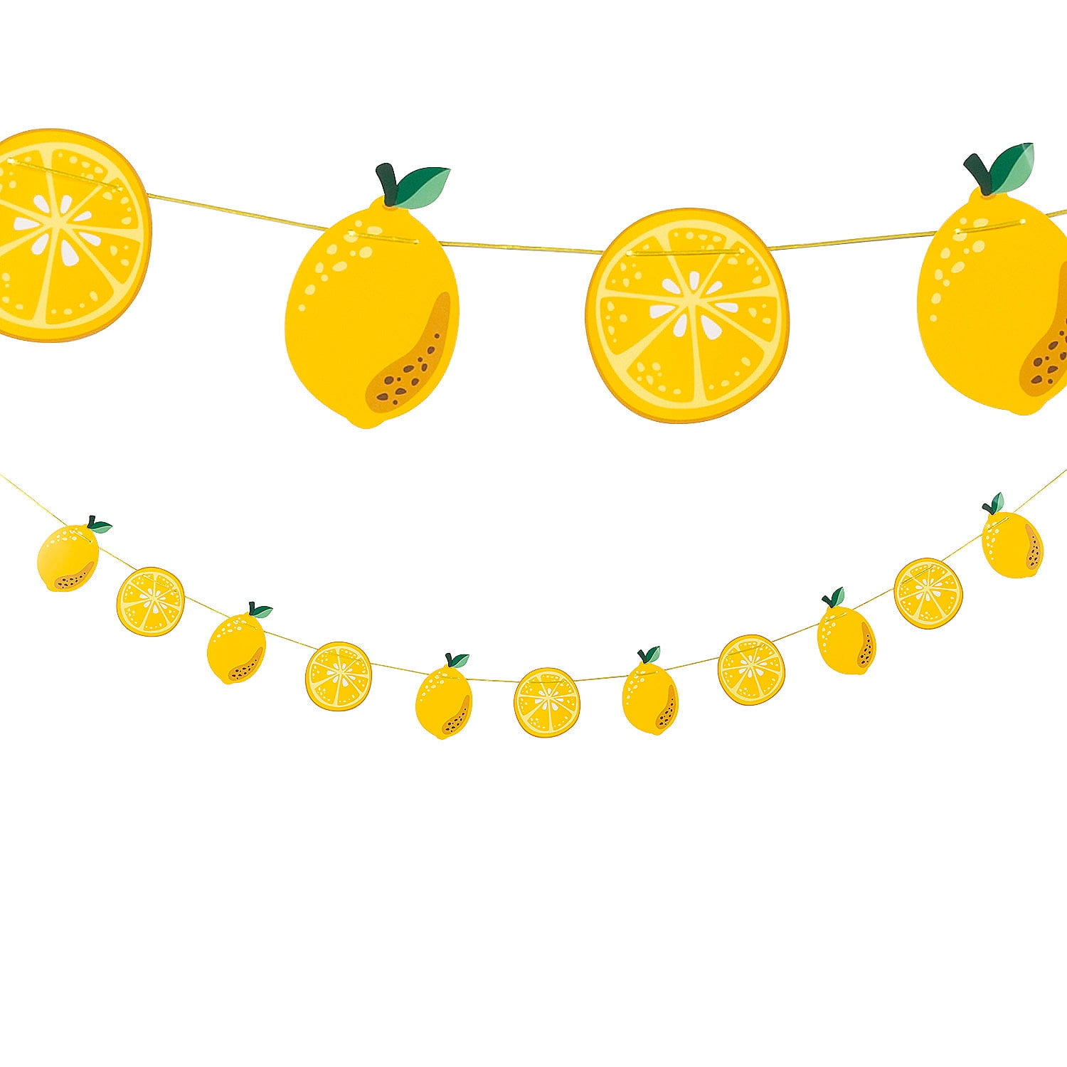 Fun Express Lemon Party Garland - Walmart.com