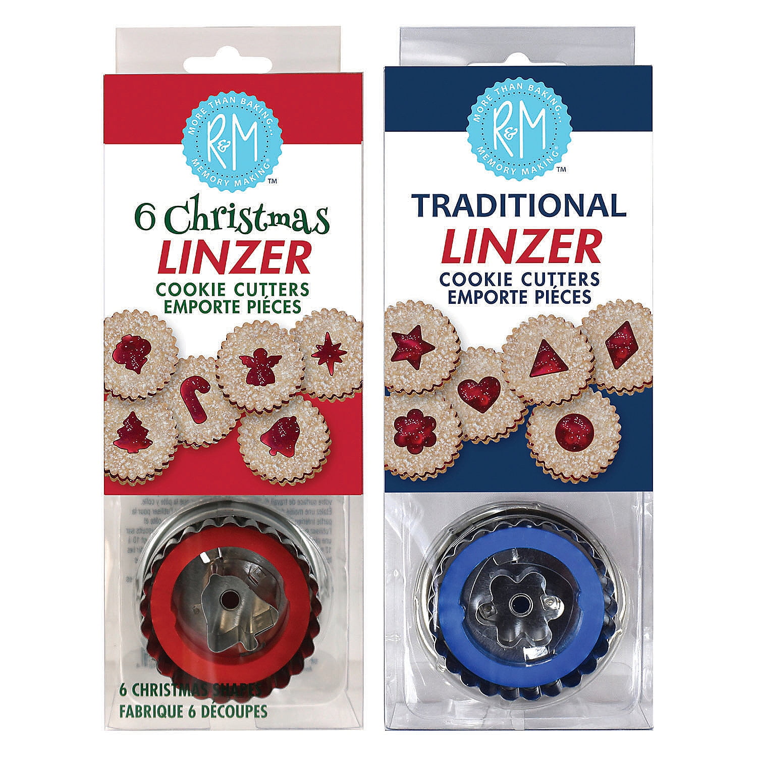 Fun Express Linzer Cookie Cutter Set - 12 Piece - Walmart.com