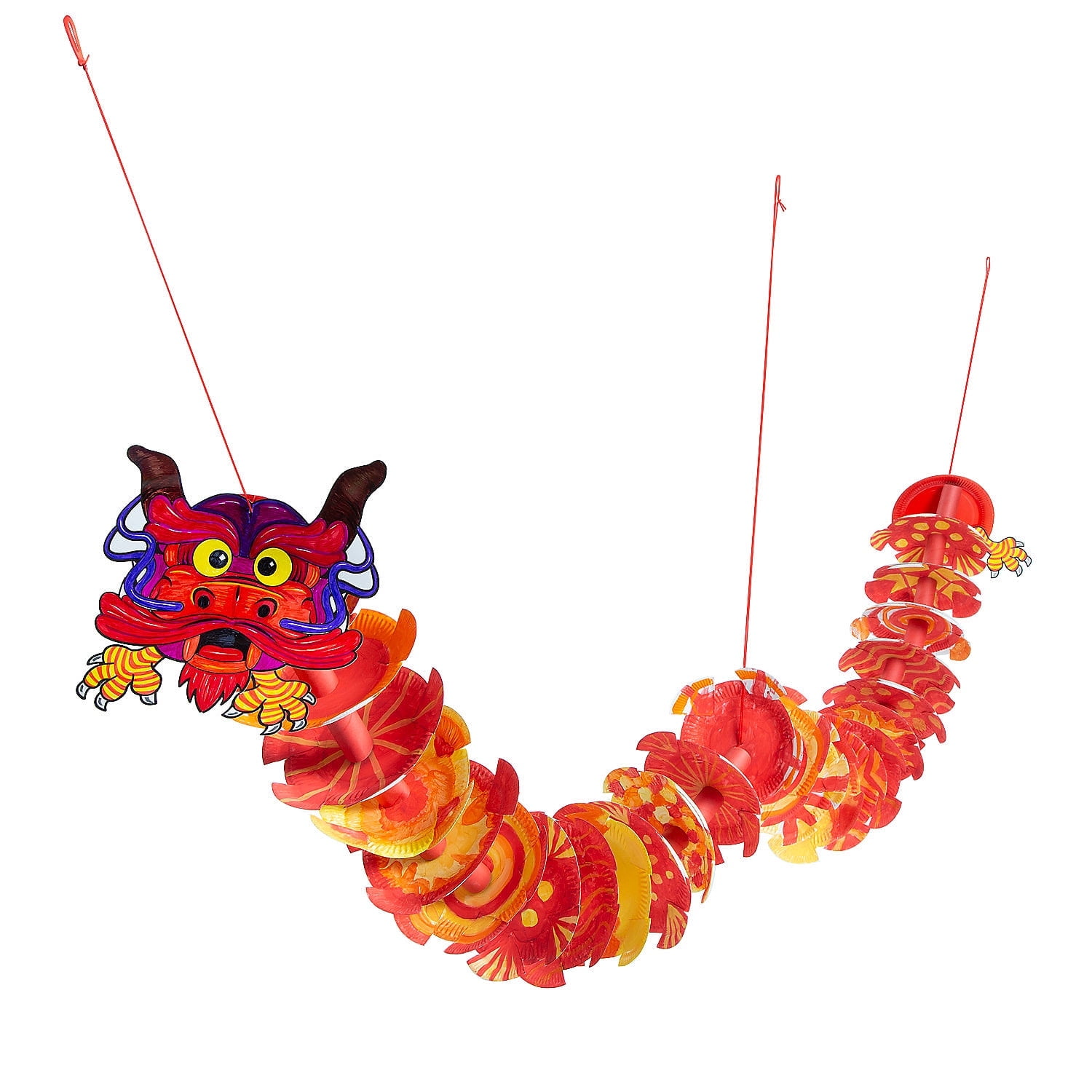 Fun Express Lunar New Year Dragon Craft Kit - 1 Piece - Walmart.com