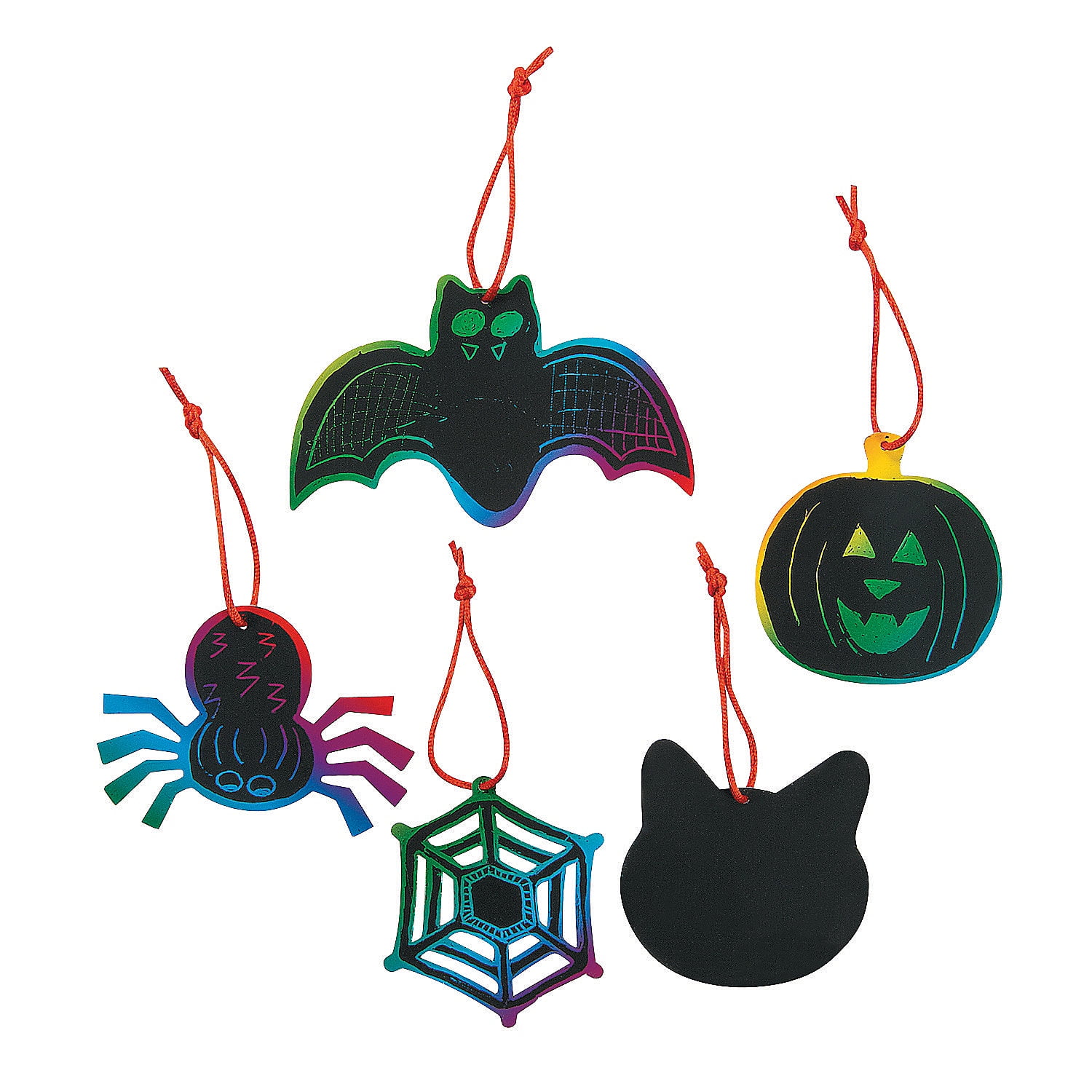 Fun Express Magic Scratch Giveaway Multi-color Halloween Party Favors ...