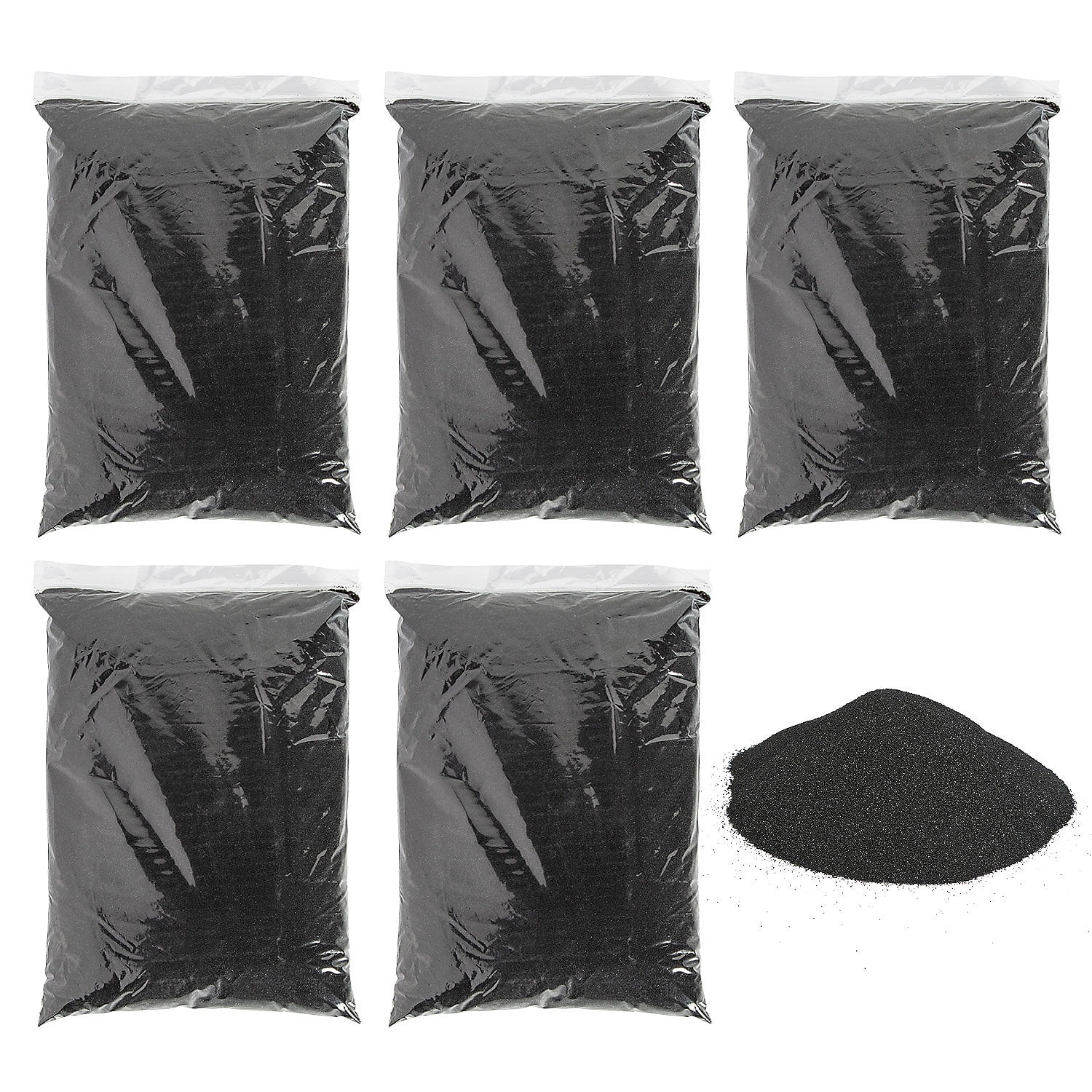 Fun Express Mega Bulk 25 Lb. Black Sand - Walmart.com
