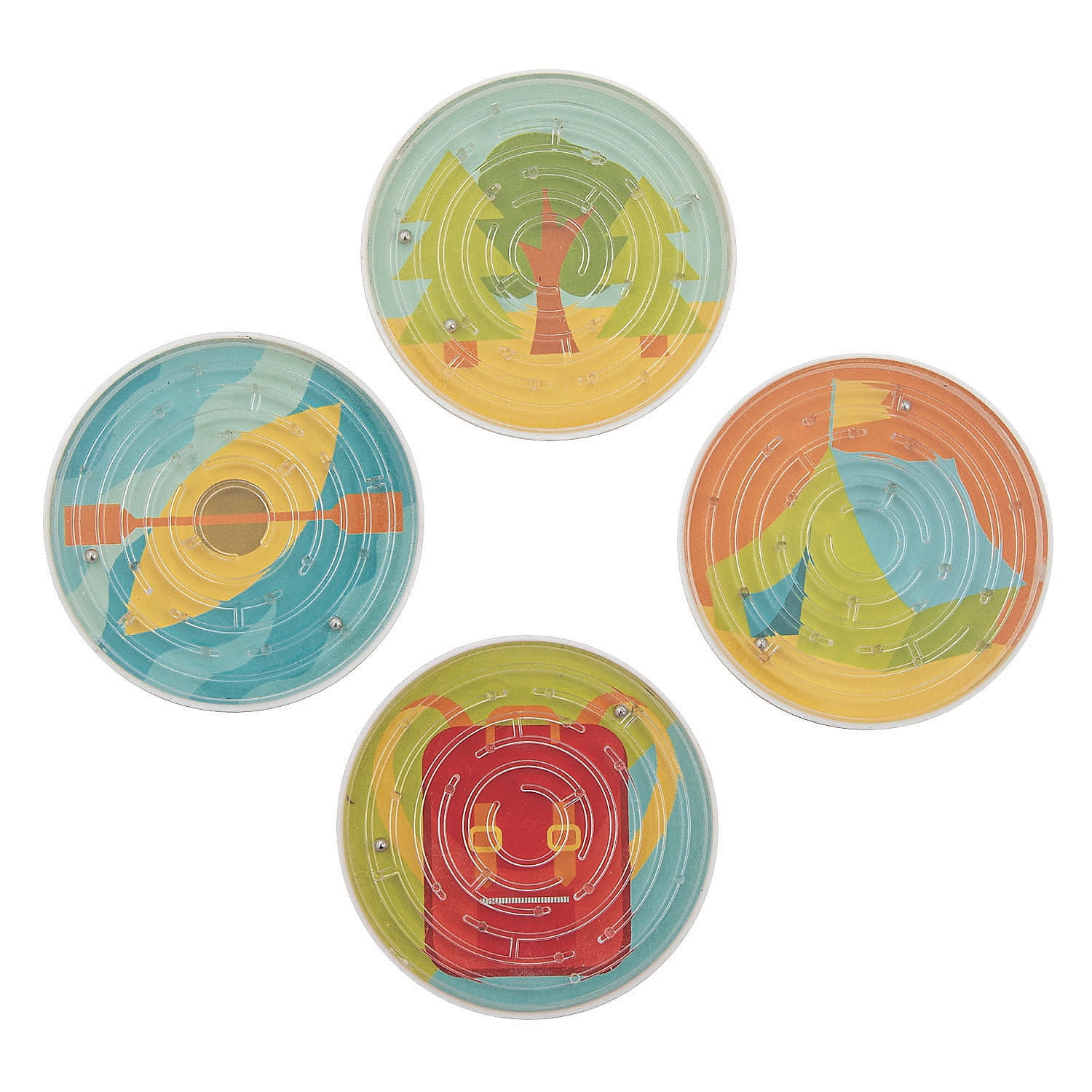 Fun Express Mini Camp Maze Puzzles - 24 Pieces - Walmart.com