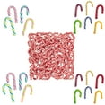 Fun Express Mini Colorful Candy Cane Assortment - Bulk 300 Pc - Walmart.com